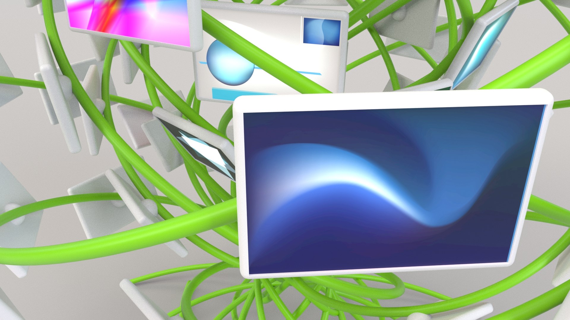 3D Metaverse Display Tree X1 Concept Model - TurboSquid 2050464