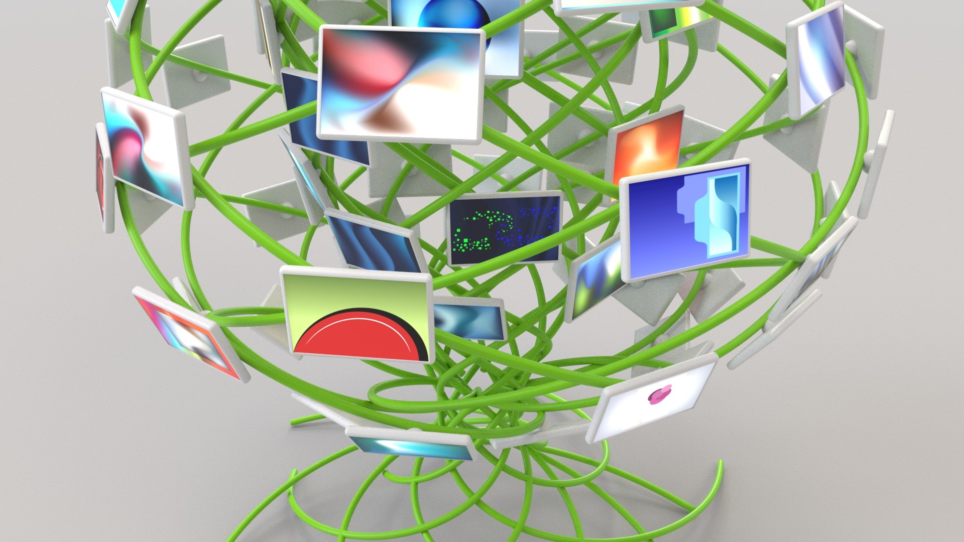 3D Metaverse Display Tree X1 Concept model - TurboSquid 2050464