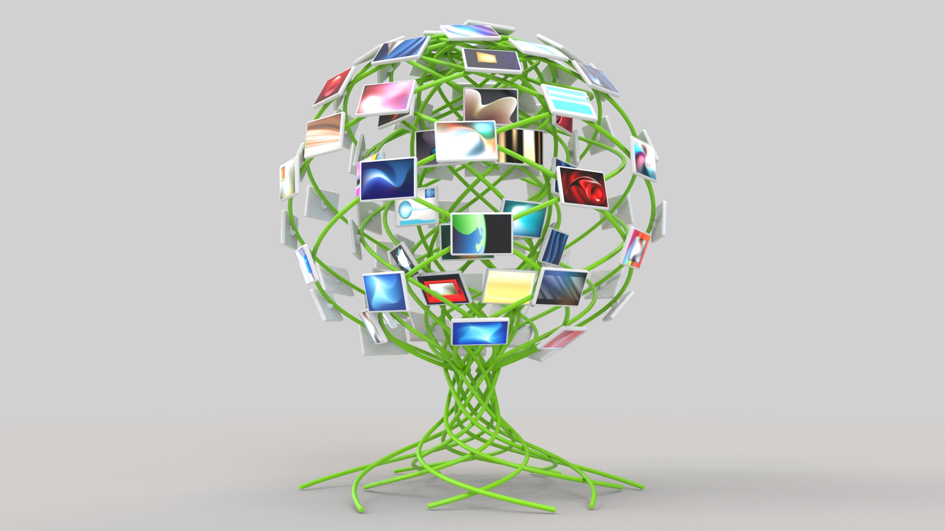 3D Metaverse Display Tree X1 Concept Model - TurboSquid 2050464