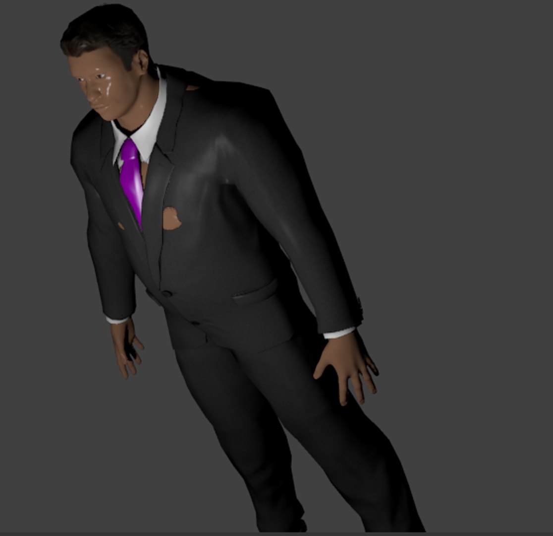 Human 3d Blend