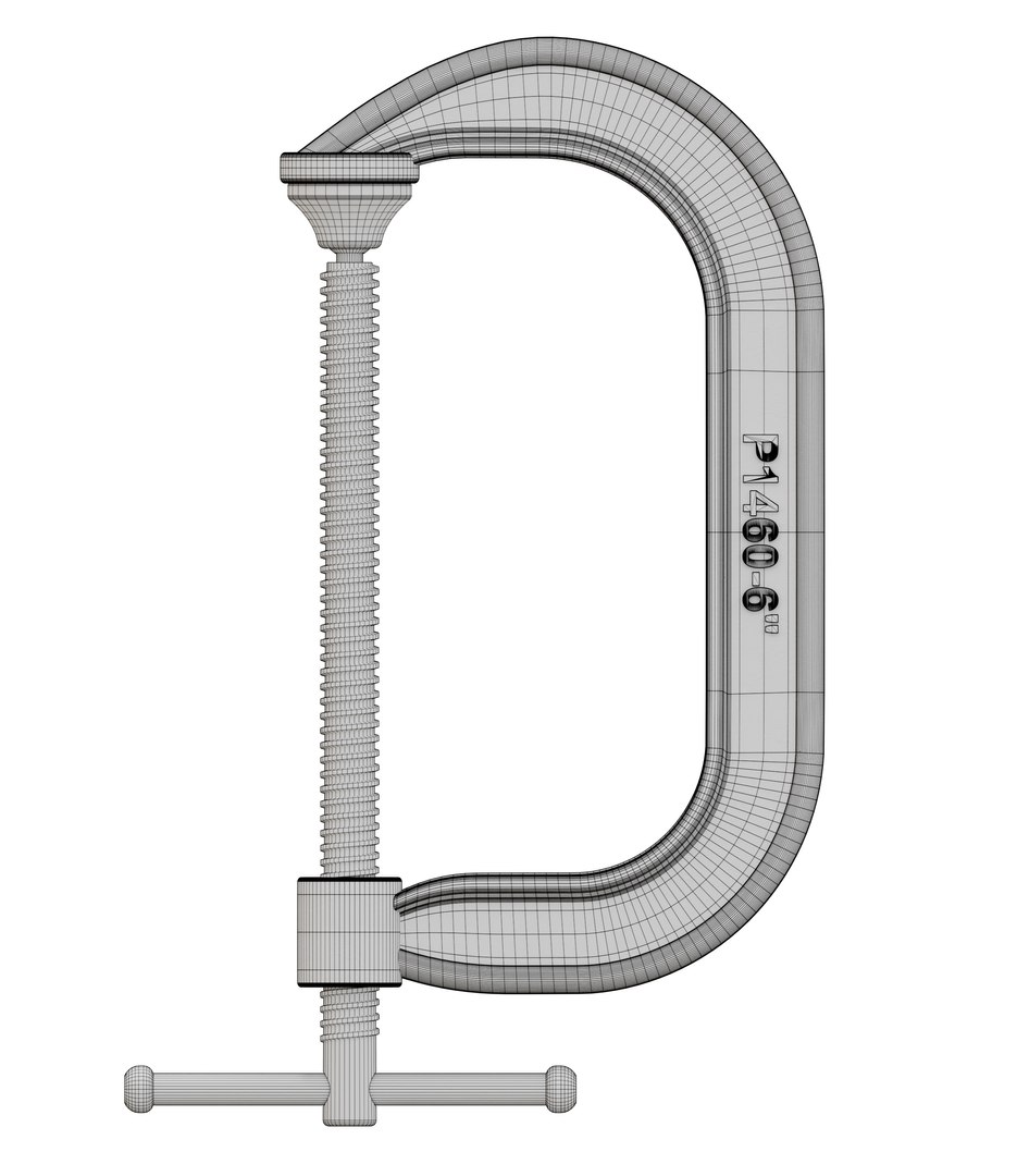Clamp C-clamp 3D - TurboSquid 1526574