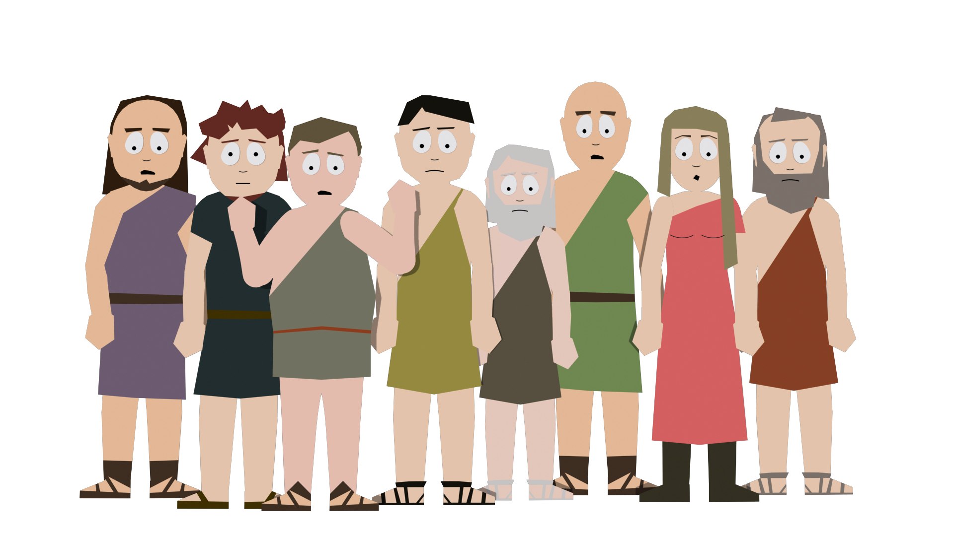 South Park Rig Cardboard 3d Model