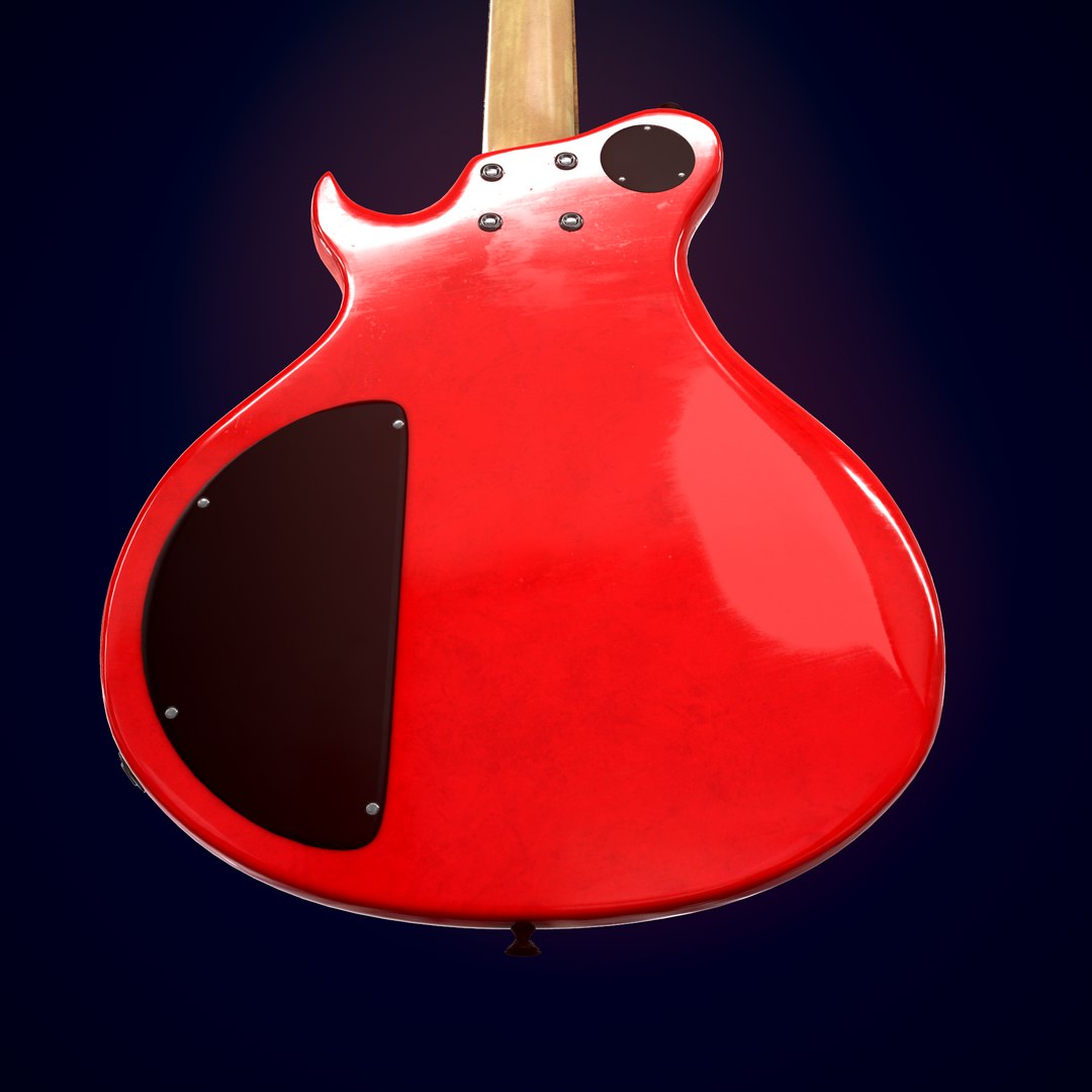 Electric guitar Homage HEG-621 3D - TurboSquid 1783700