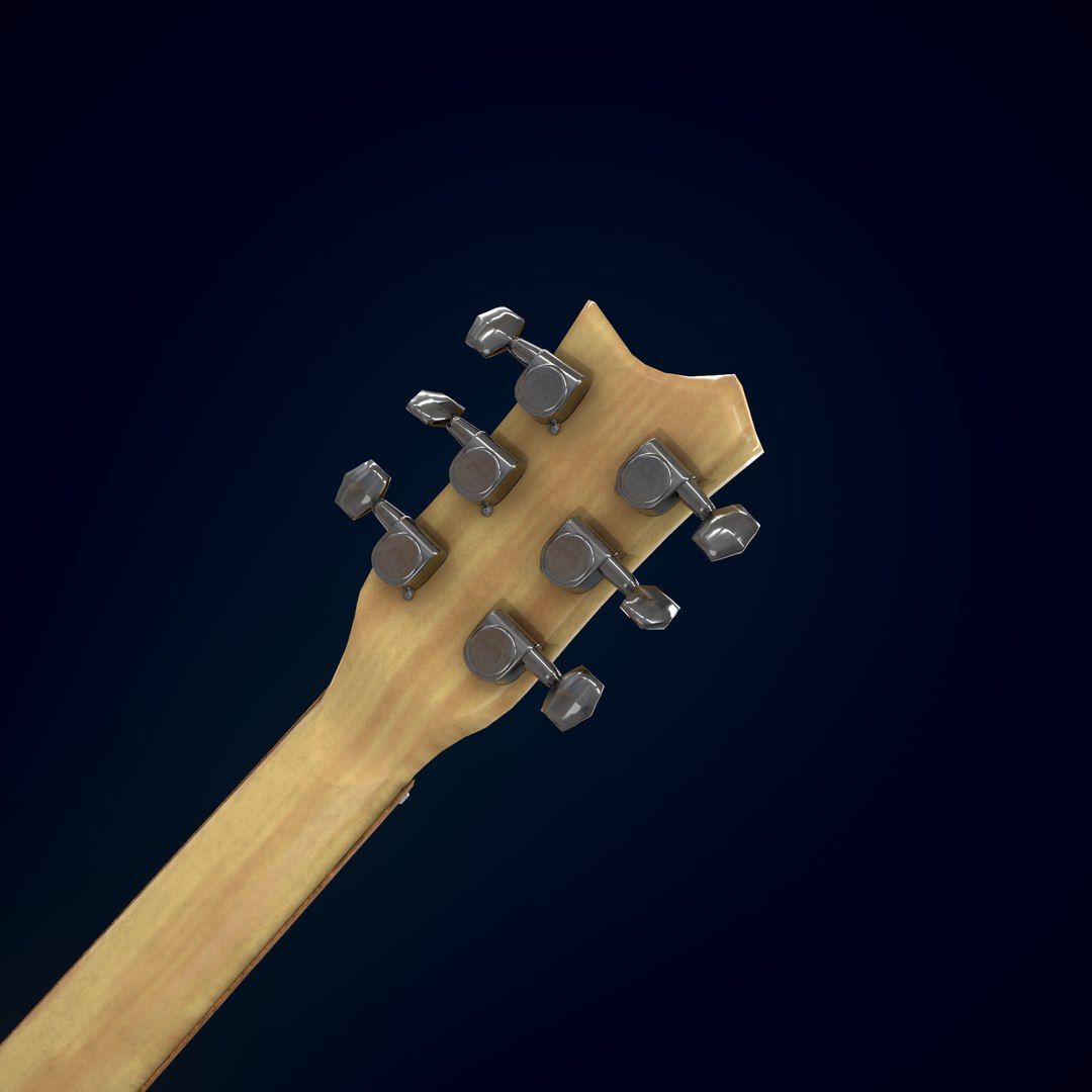 Electric Guitar Homage HEG-621 3D - TurboSquid 1783700