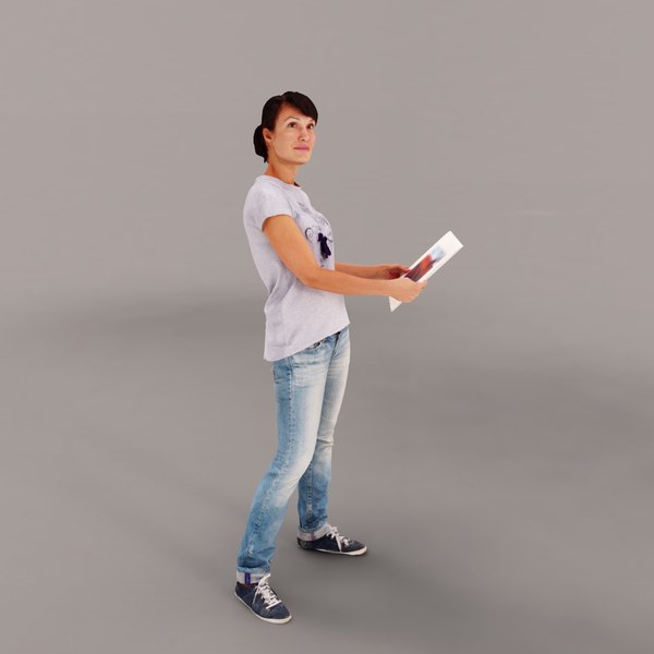 3d people archviz model