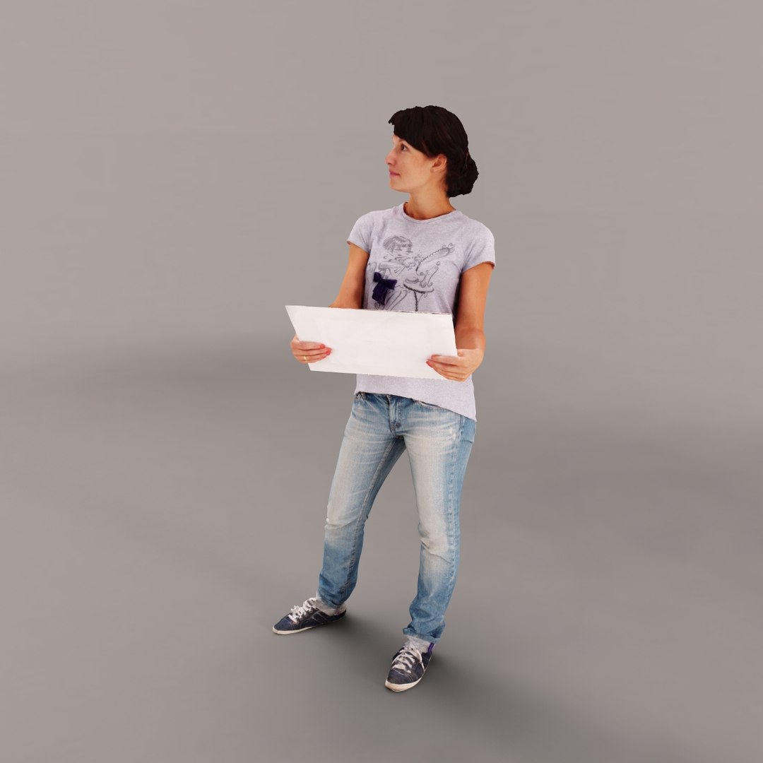 3d People Archviz Model