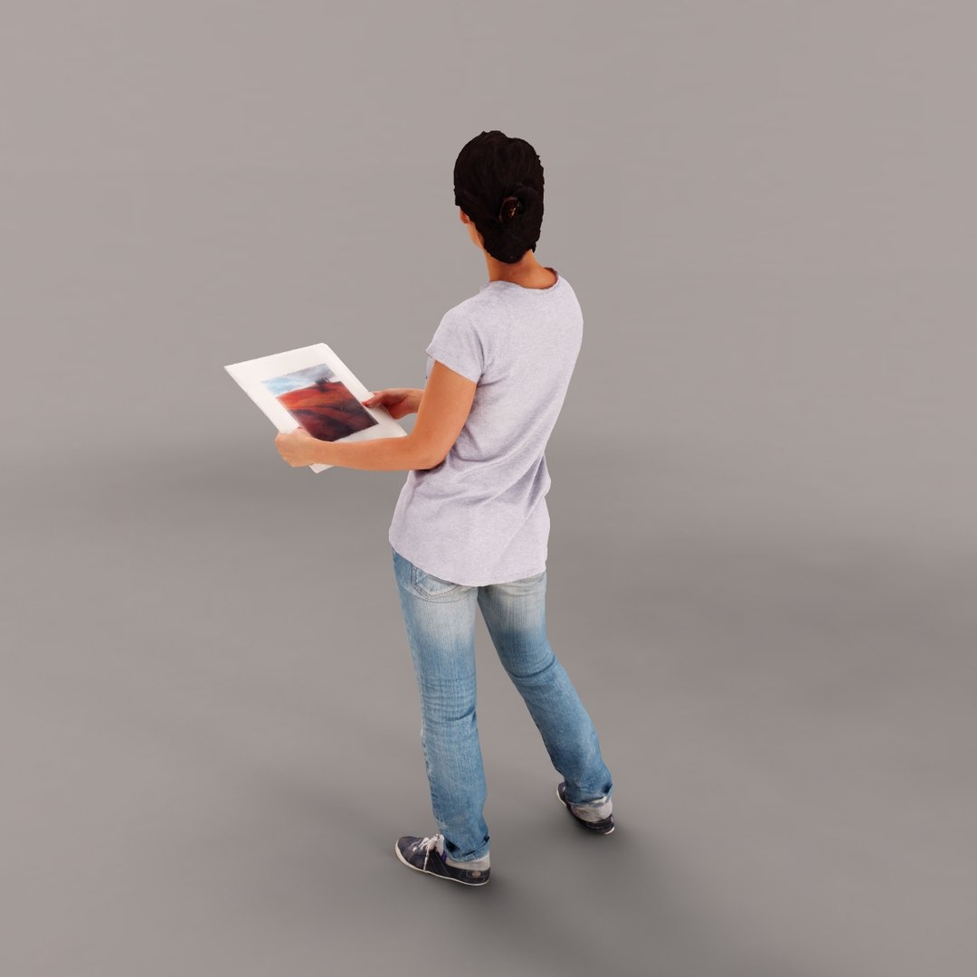 3d People Archviz Model