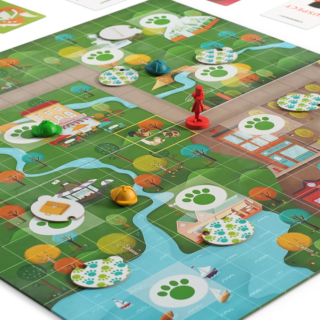 3D Model Board Game Outfoxed - TurboSquid 2056612