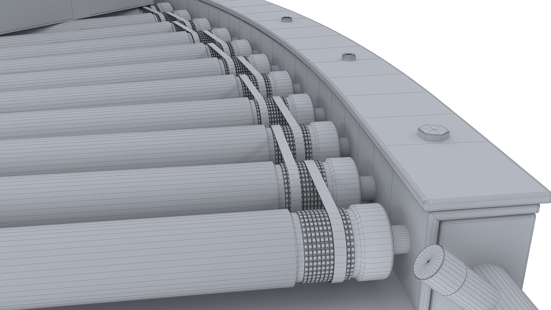 Conveyor With Packages 3D Model - TurboSquid 2249347