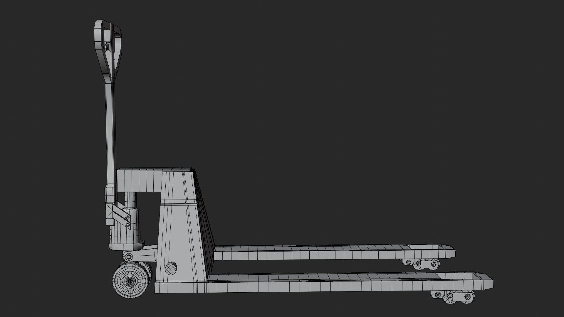 3D Pallet Truck Model - TurboSquid 2338864