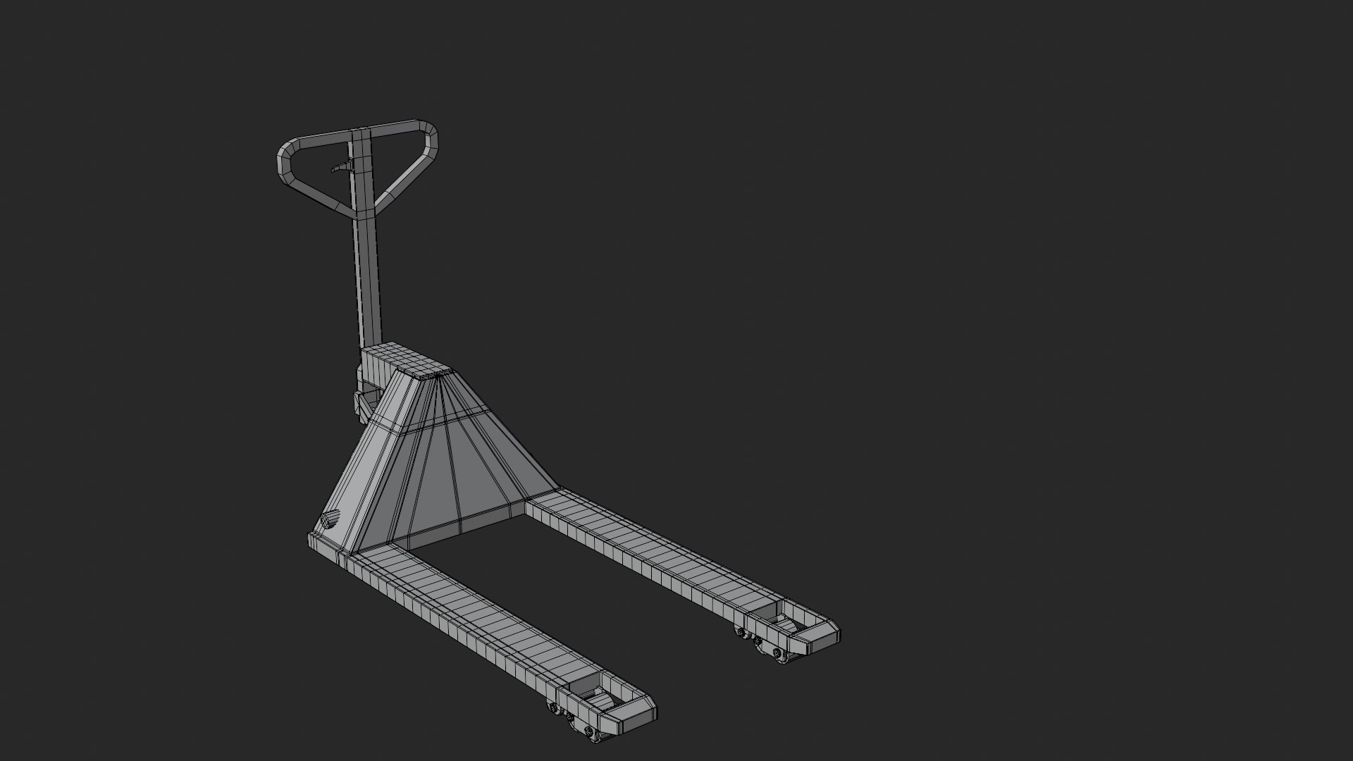 3D Pallet Truck Model - TurboSquid 2338864