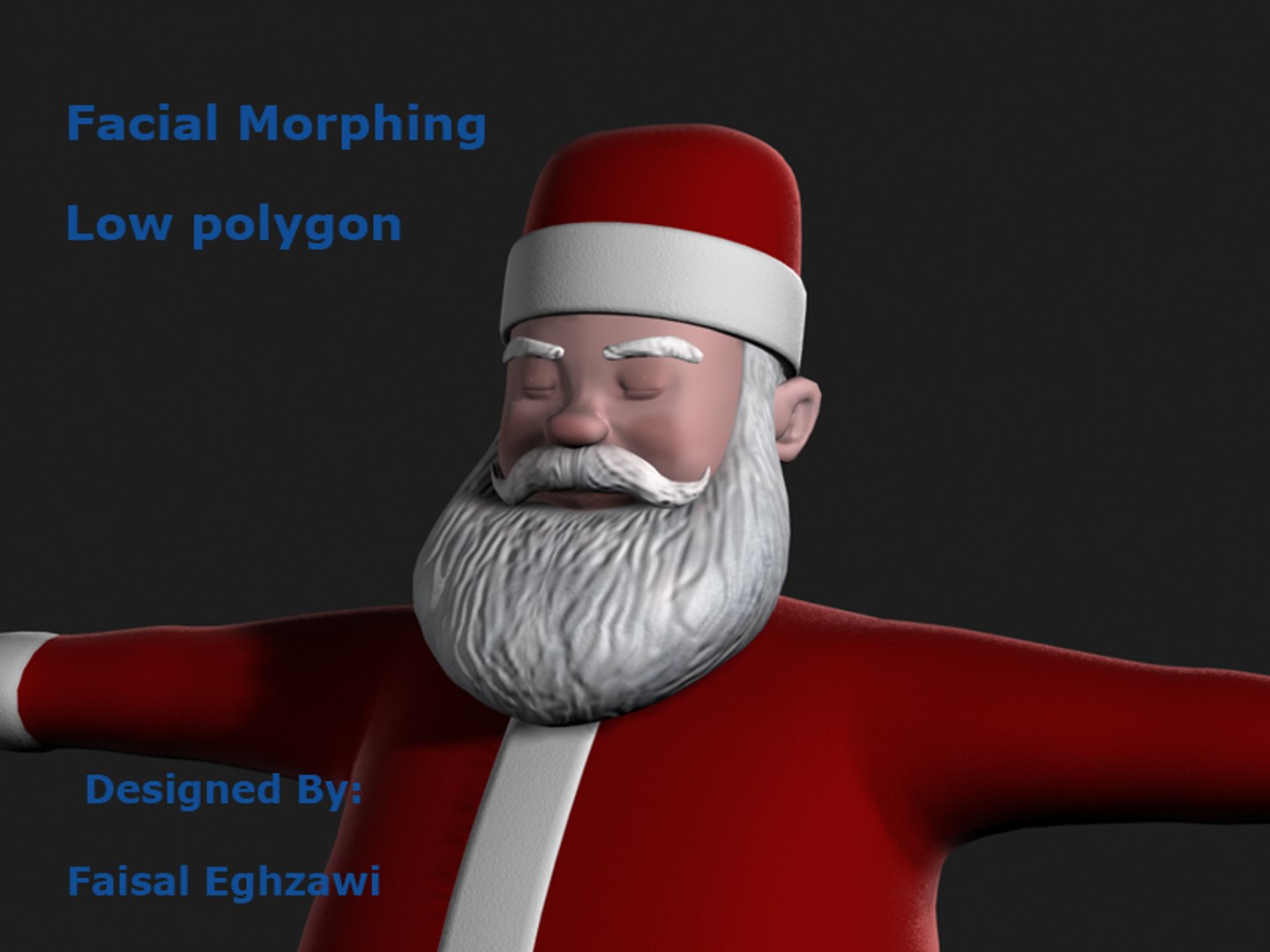 3d Model Santa Claus