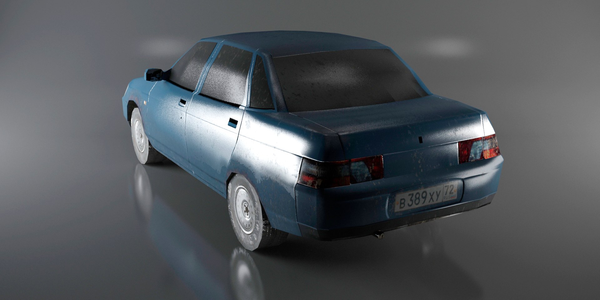 3d Model Russian Vaz 2110