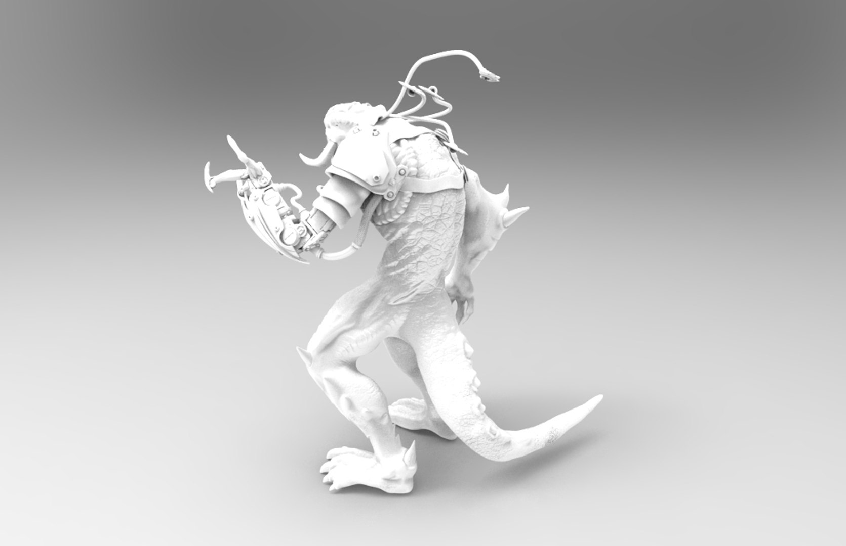 3d Model Print Ready Creature