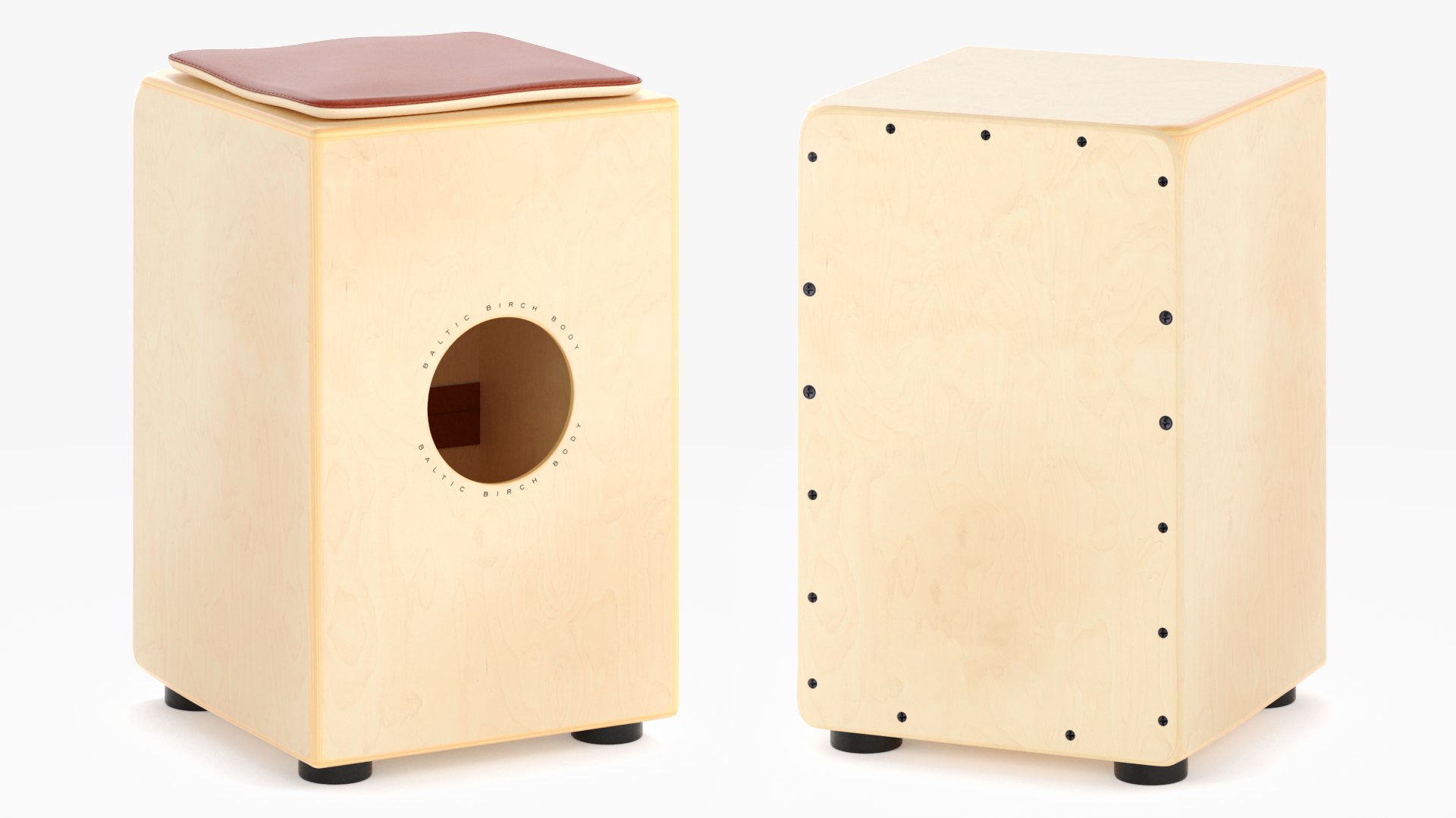 3D Traditional String Cajon Drum - TurboSquid 1682087
