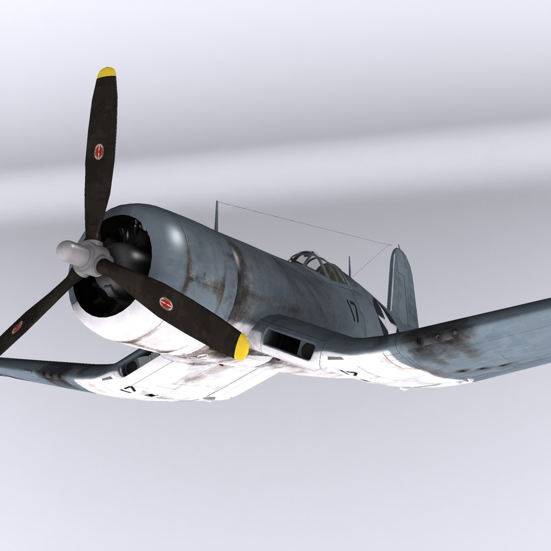 3ds Max F4u Corsair Fighters Vmf