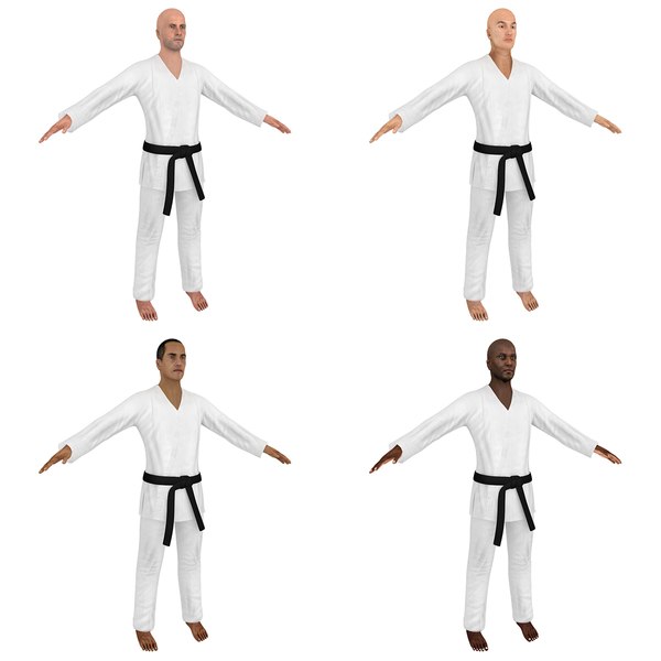 3D Karate Models | TurboSquid