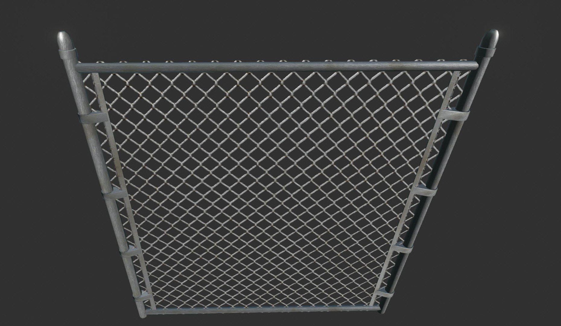 3d Model Wire Fence
