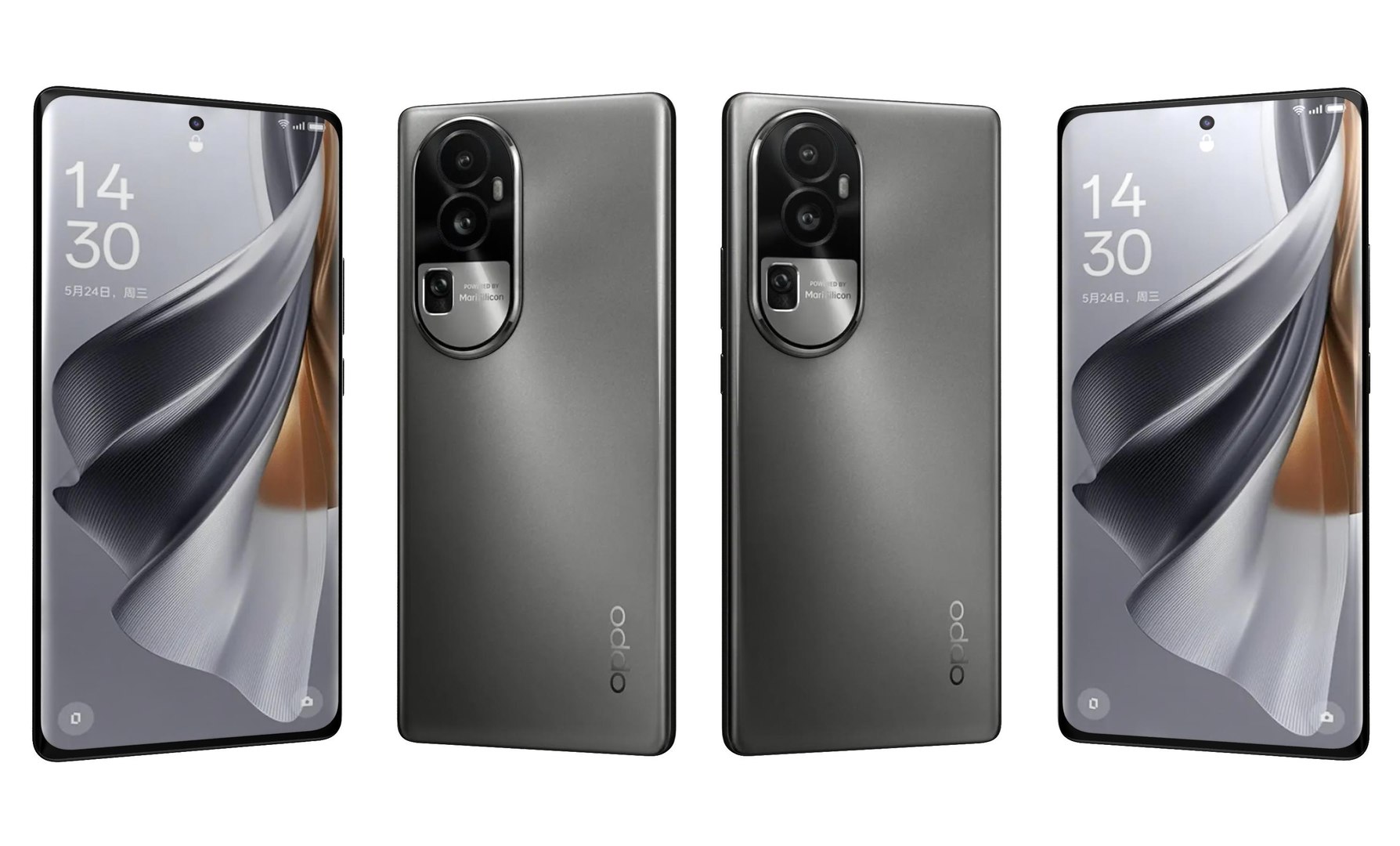 OPPO Reno10 Black Model - TurboSquid 2084168