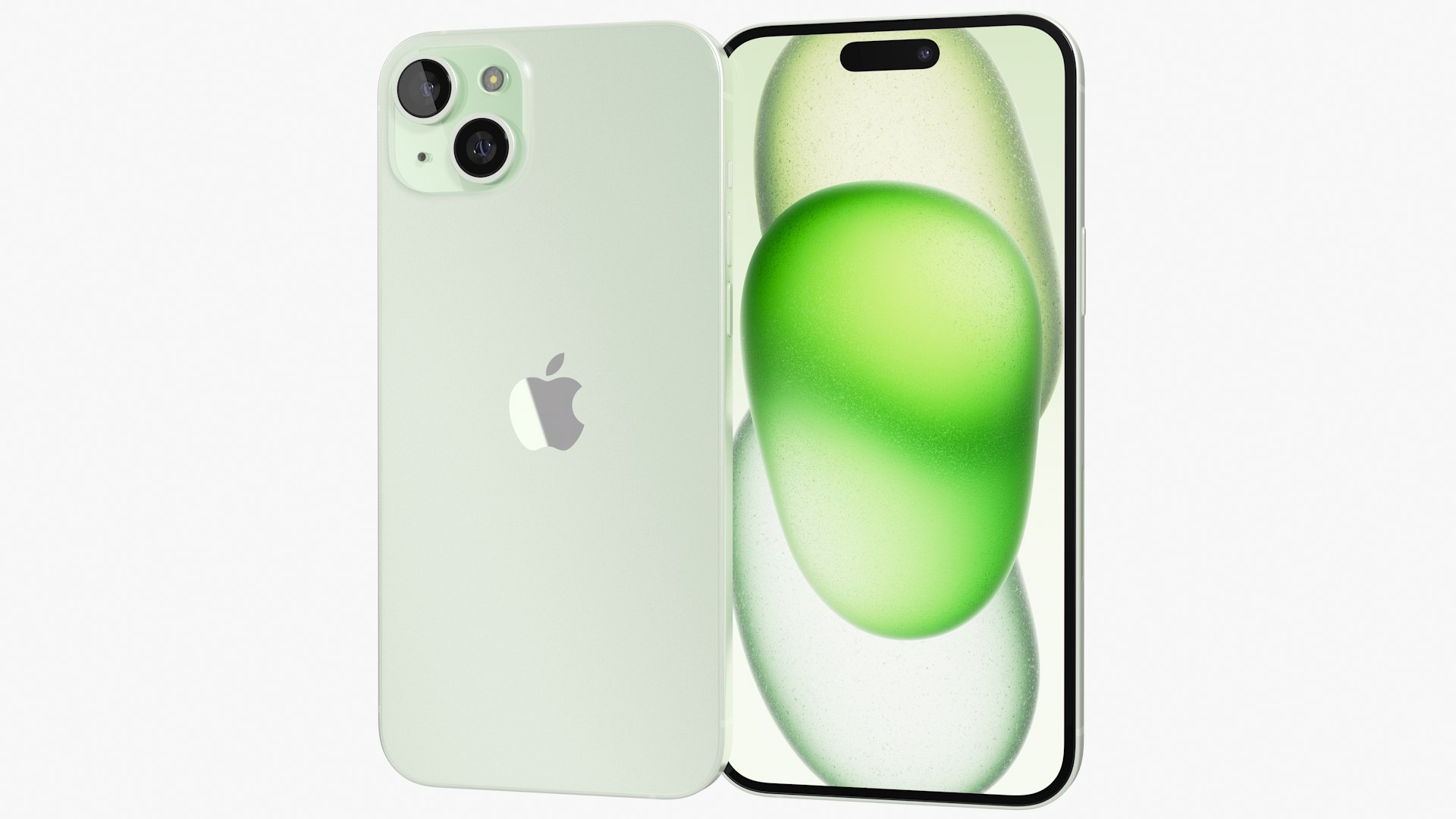 Apple iPhone 15 Plus Green model - TurboSquid 2125396