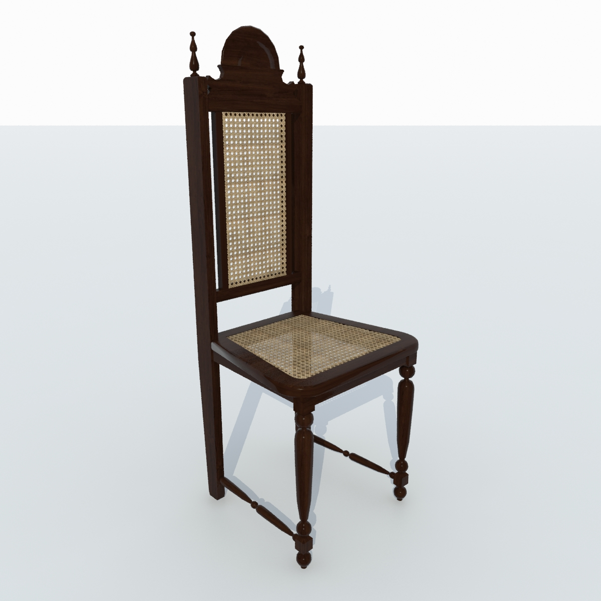 3D colonial style chair - TurboSquid 1165335