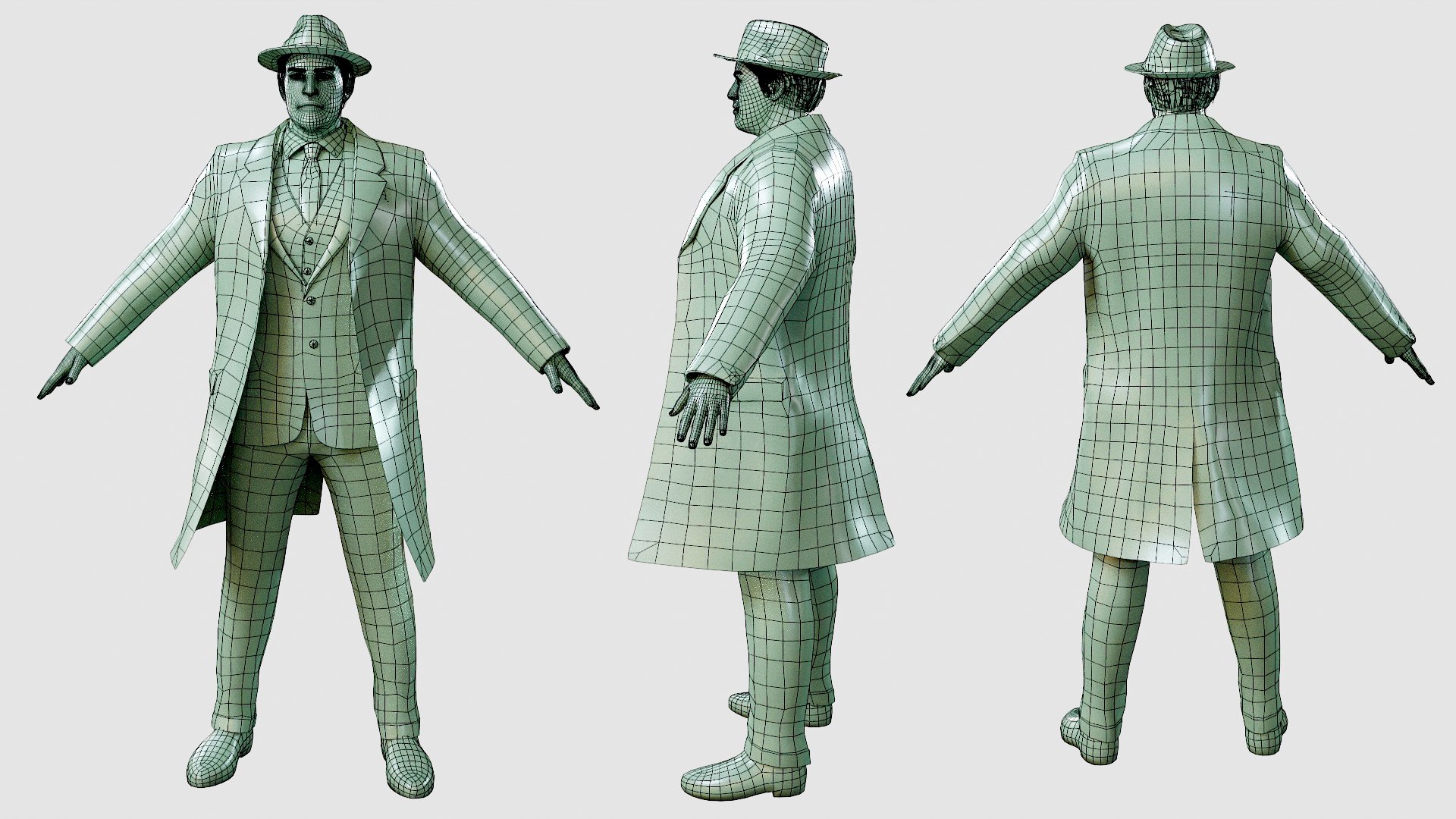 3D Mafioso model - TurboSquid 1736168