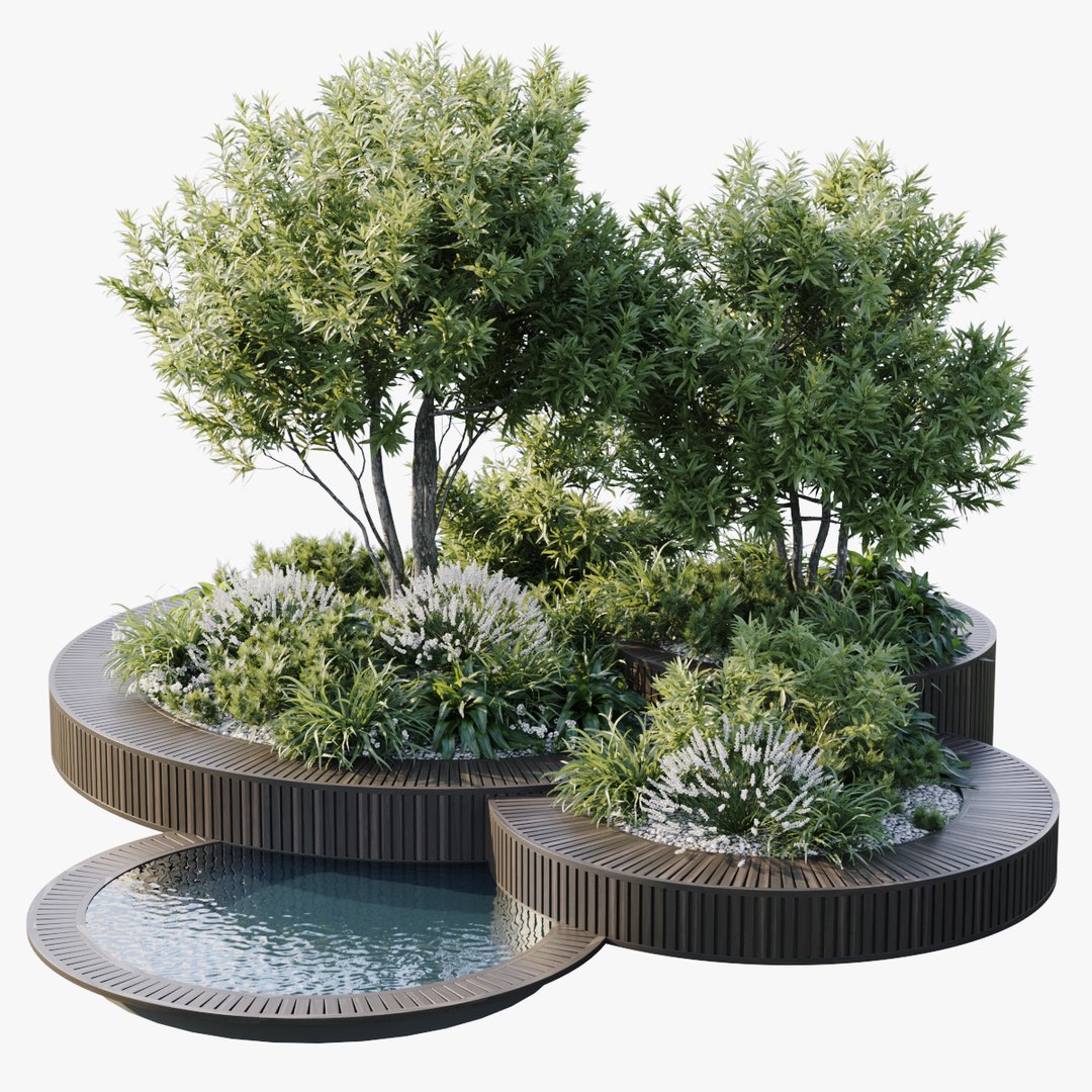 3D Outdoor Plants 2 - TurboSquid 2082797