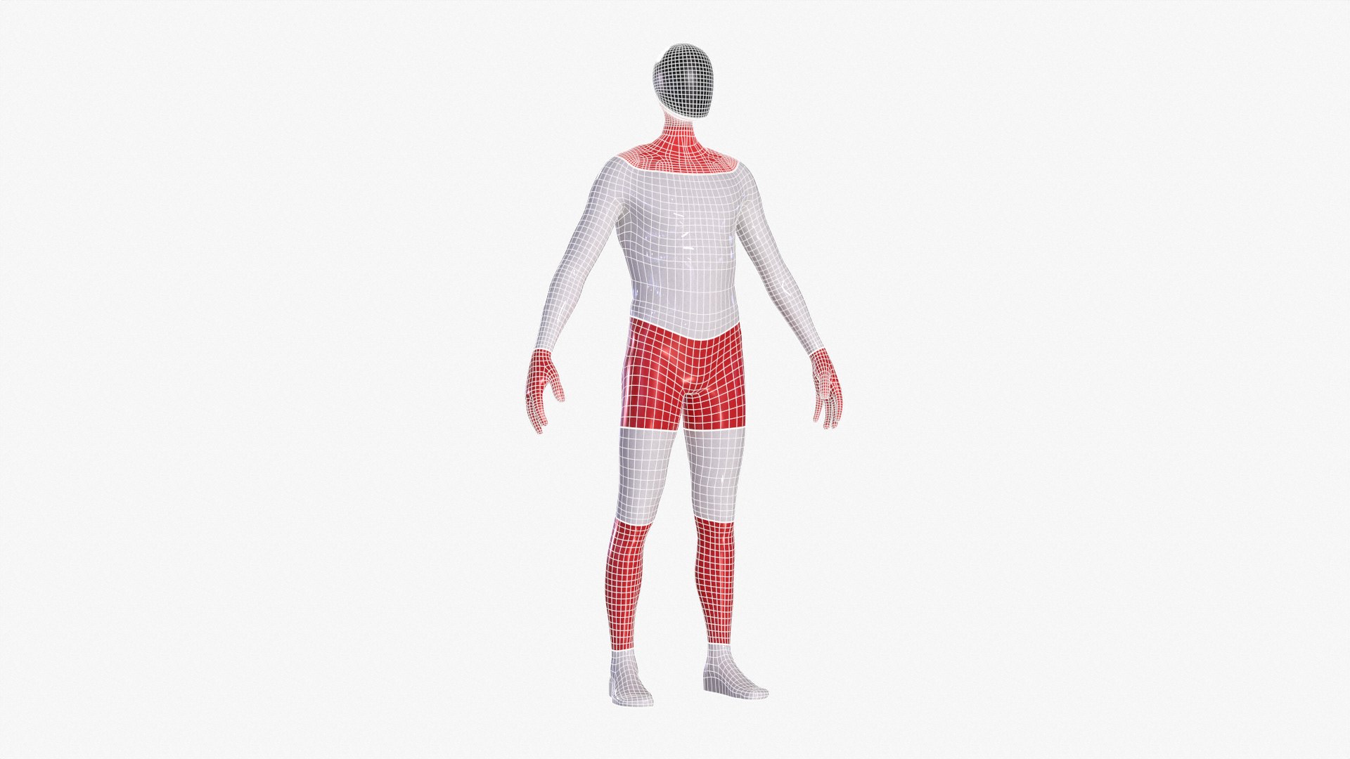 Male Humanoid Bot Neutral Pose 3D - TurboSquid 2095873