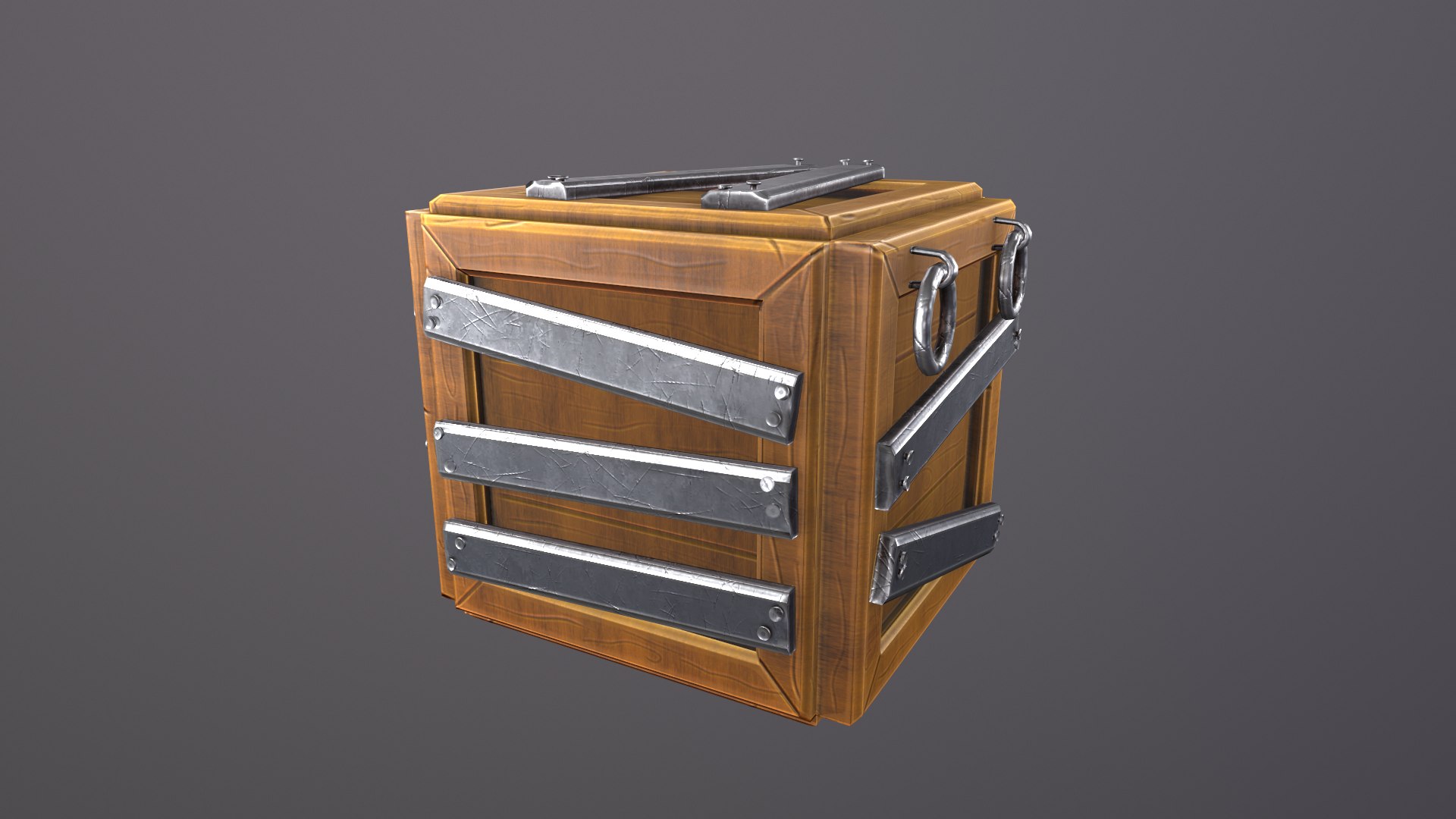 Stylized Crate Model - TurboSquid 1976253