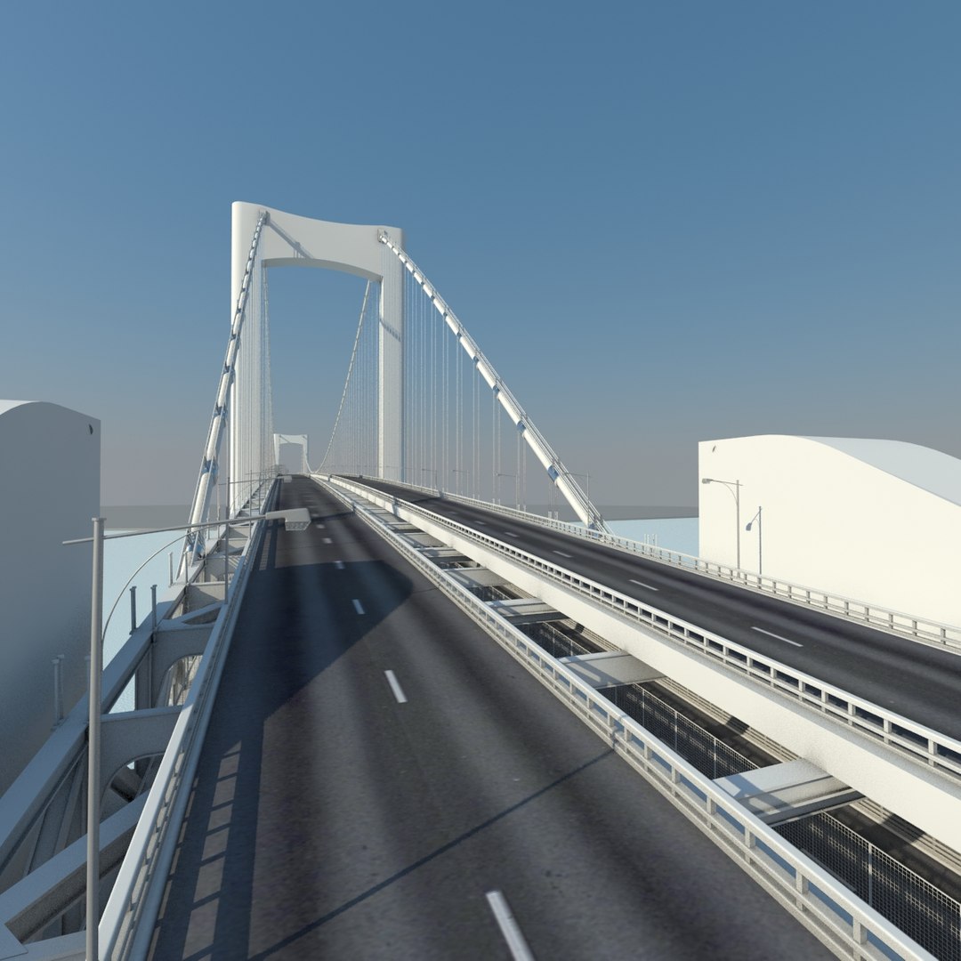 3d Rainbow Bridge Tokyo