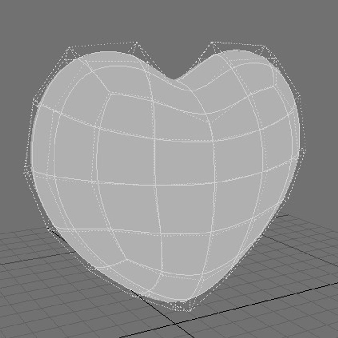 Heart Loveheart 3d Model