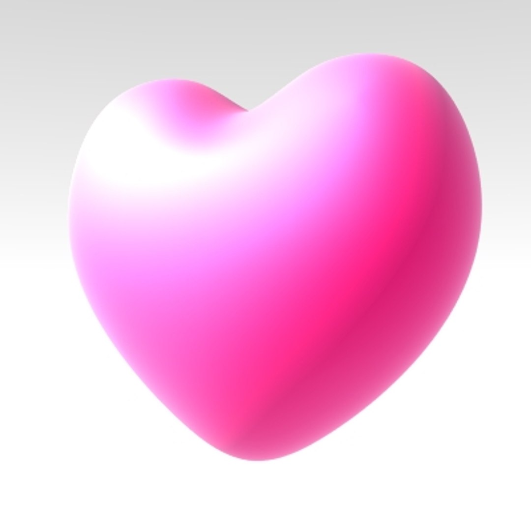 Heart Loveheart 3d Model