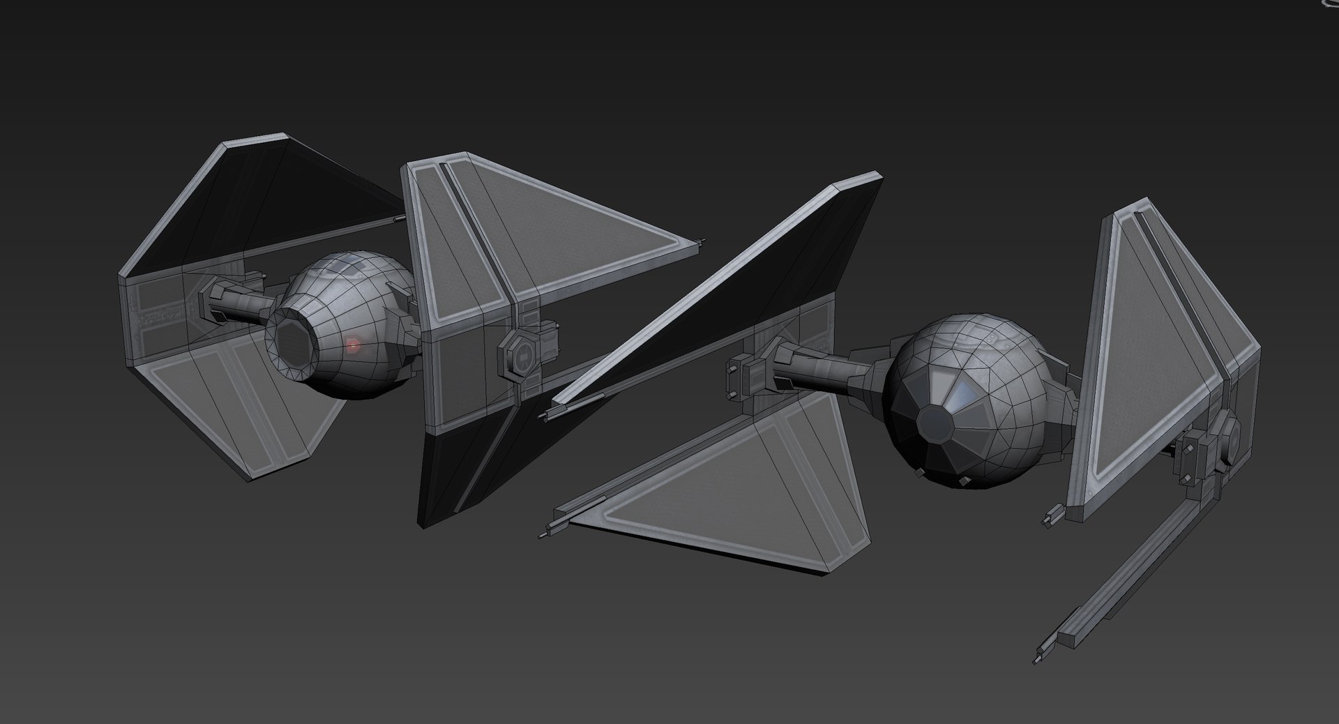 3d Model Tie Interceptor