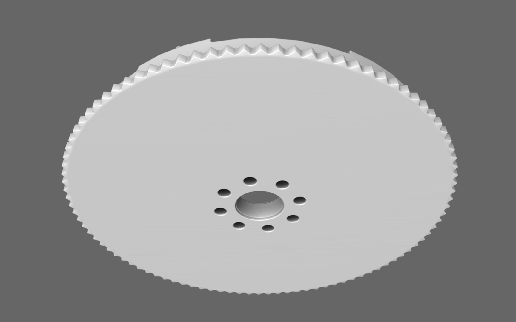 3d Model Flywheel Sport