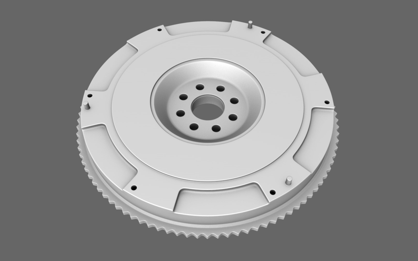 3d Model Flywheel Sport