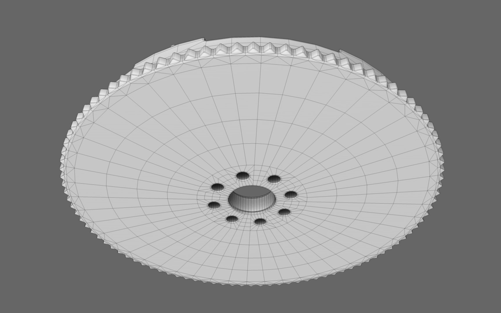 3d Model Flywheel Sport