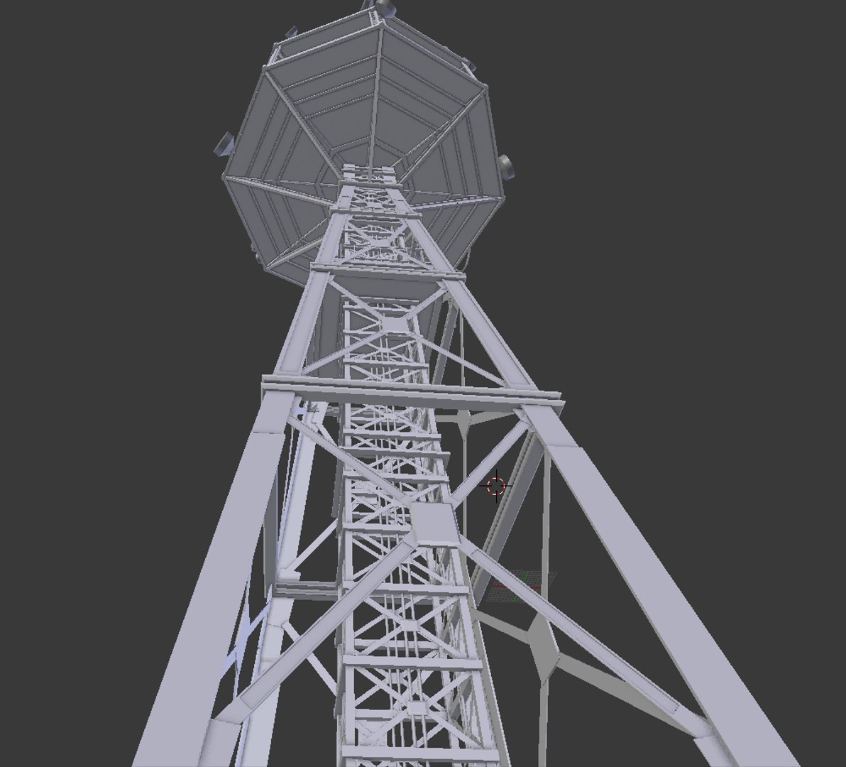 3D Radio Tower Model - TurboSquid 1225844