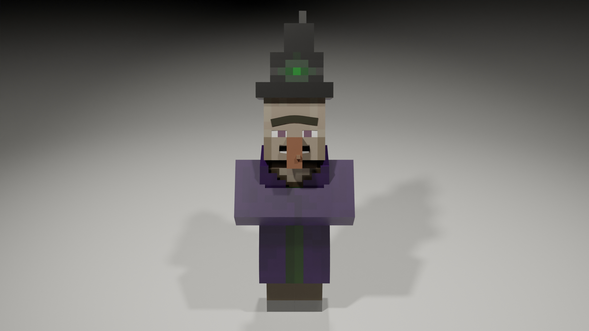 modèle 3D de Sorcière Minecraft truquée - TurboSquid 1980508
