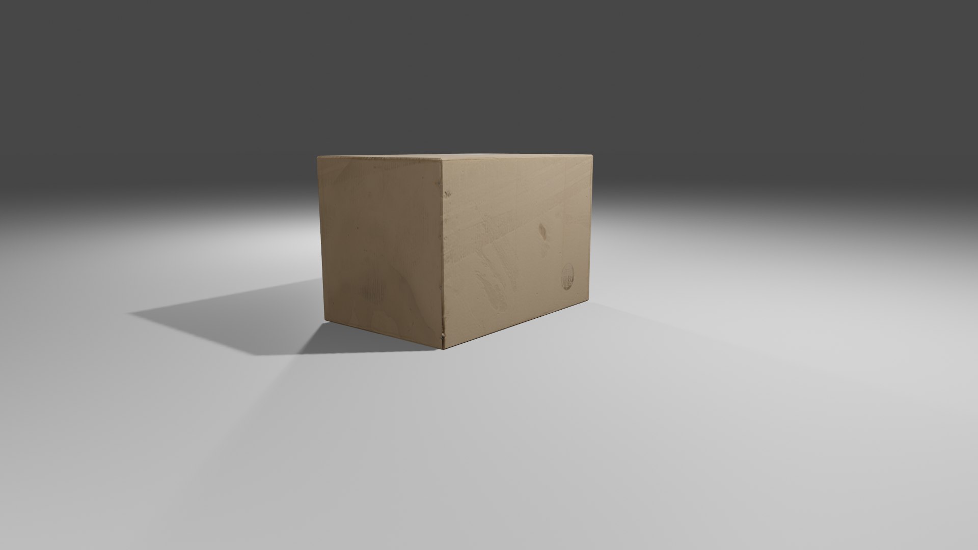 Worn Cardboard Box 3D Model - TurboSquid 1704797