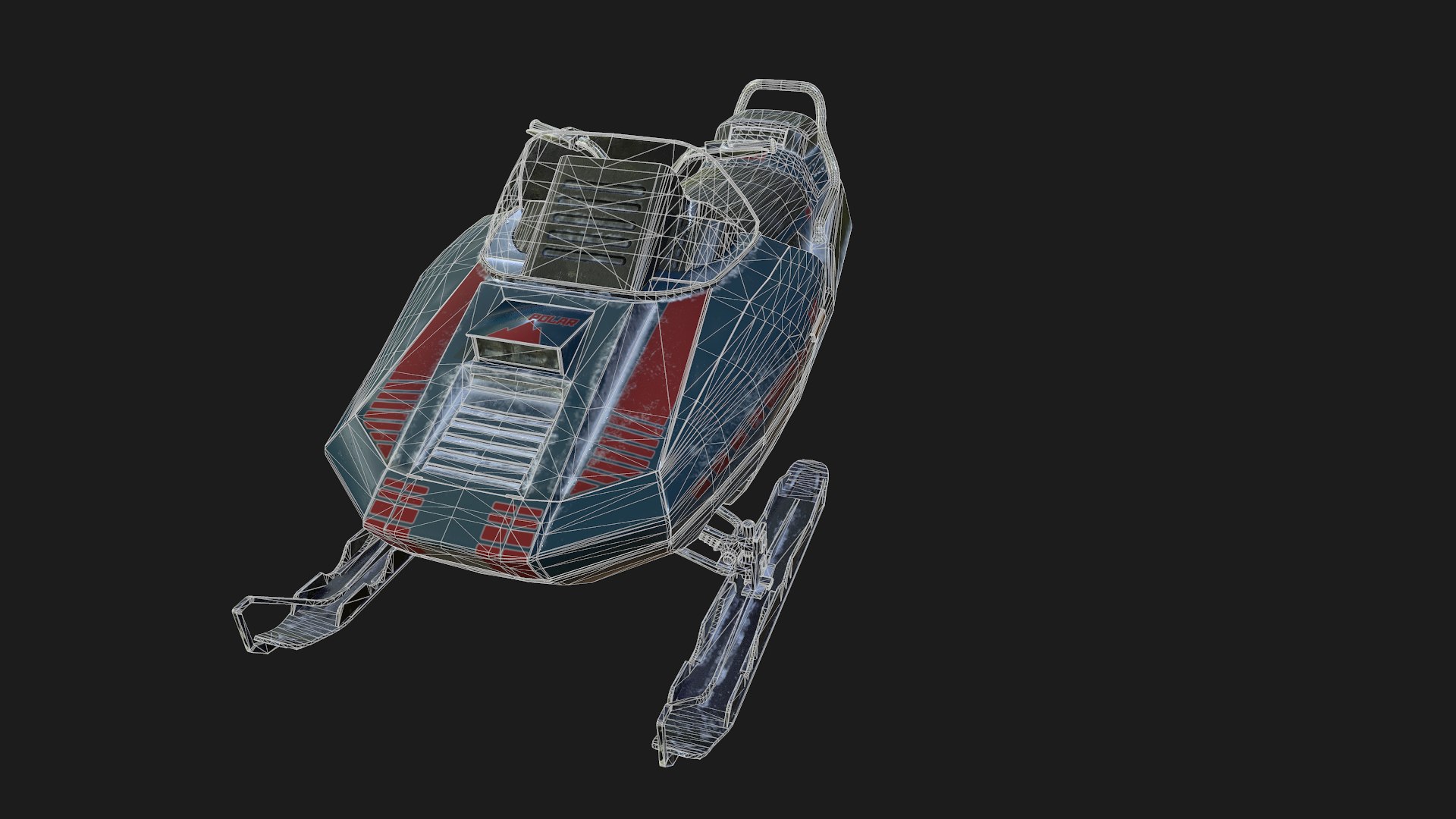 Snowmobile 3D Model - TurboSquid 2379792