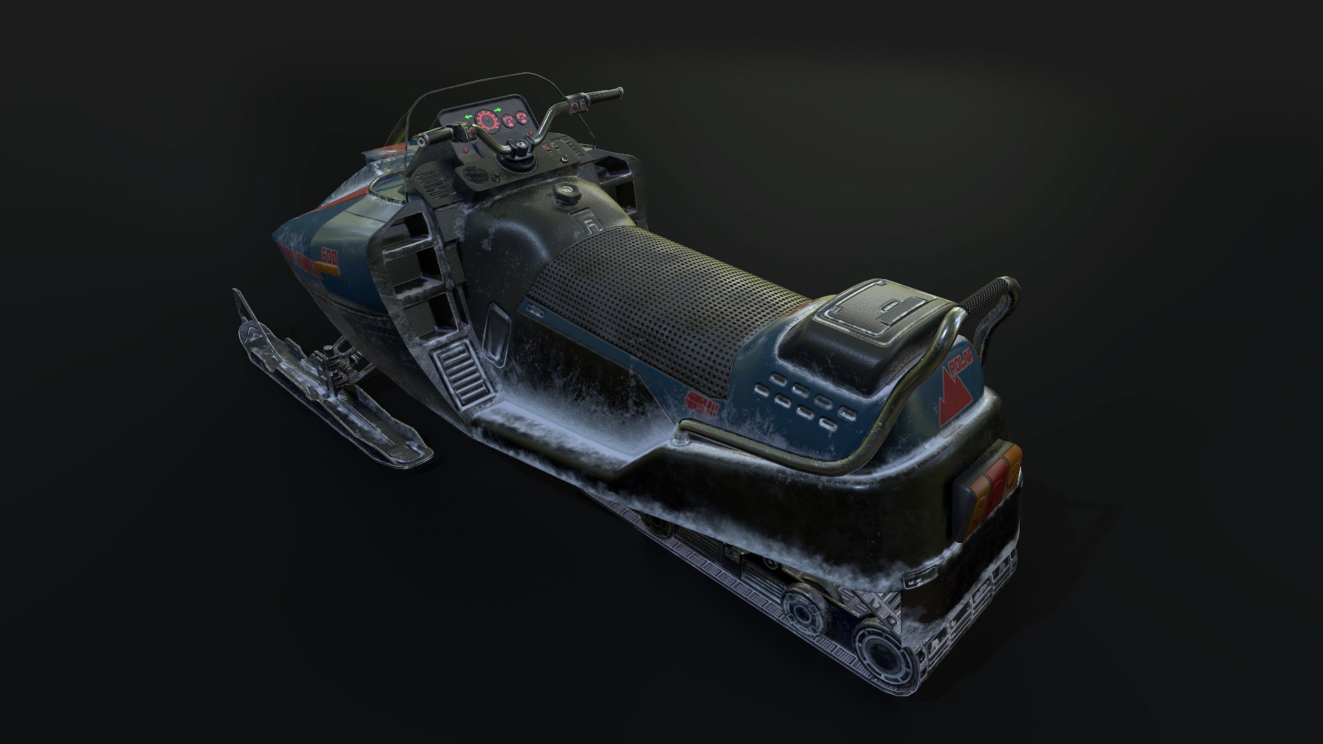 Snowmobile 3D Model - TurboSquid 2379792