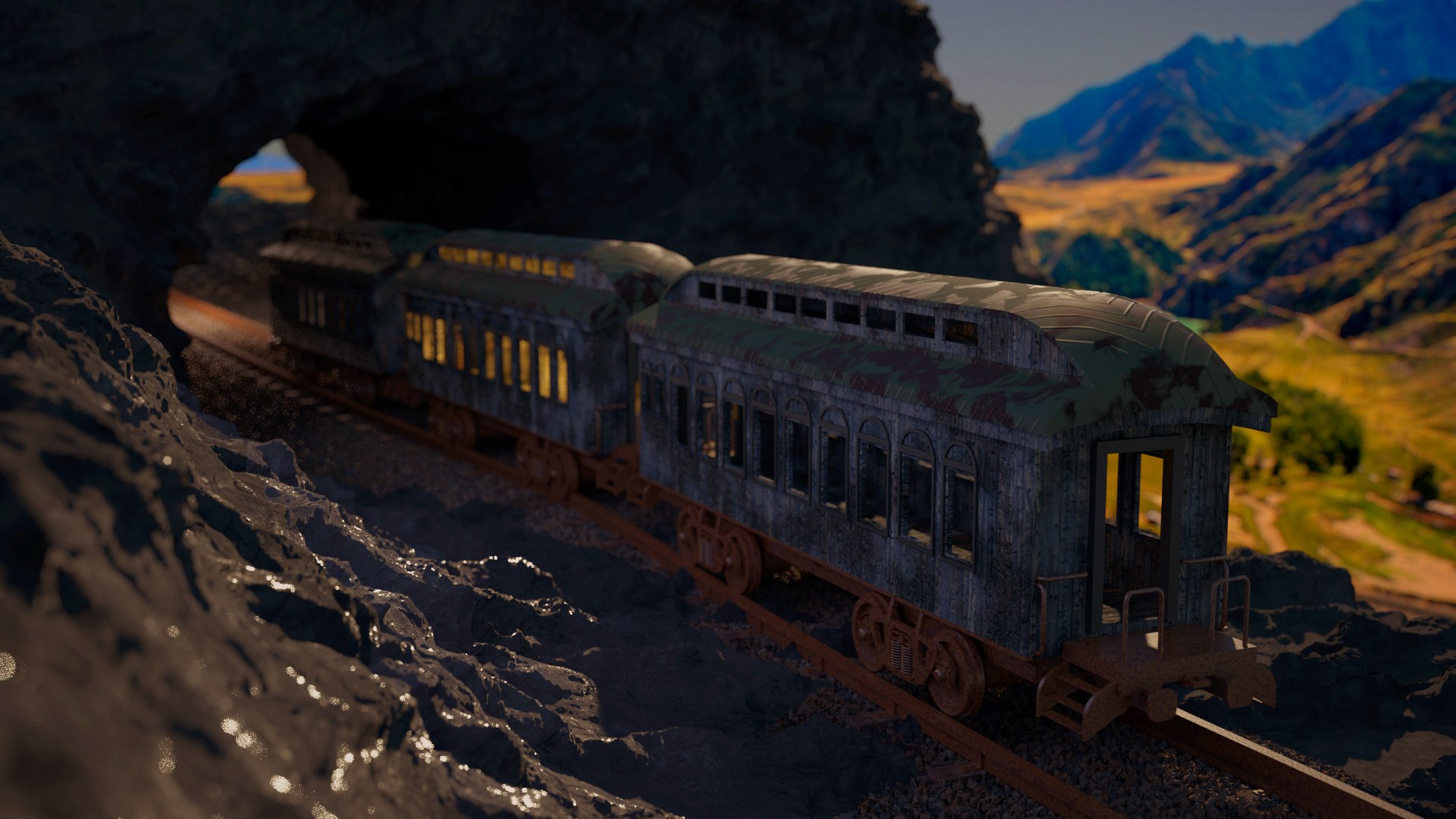 Blend Train Blender