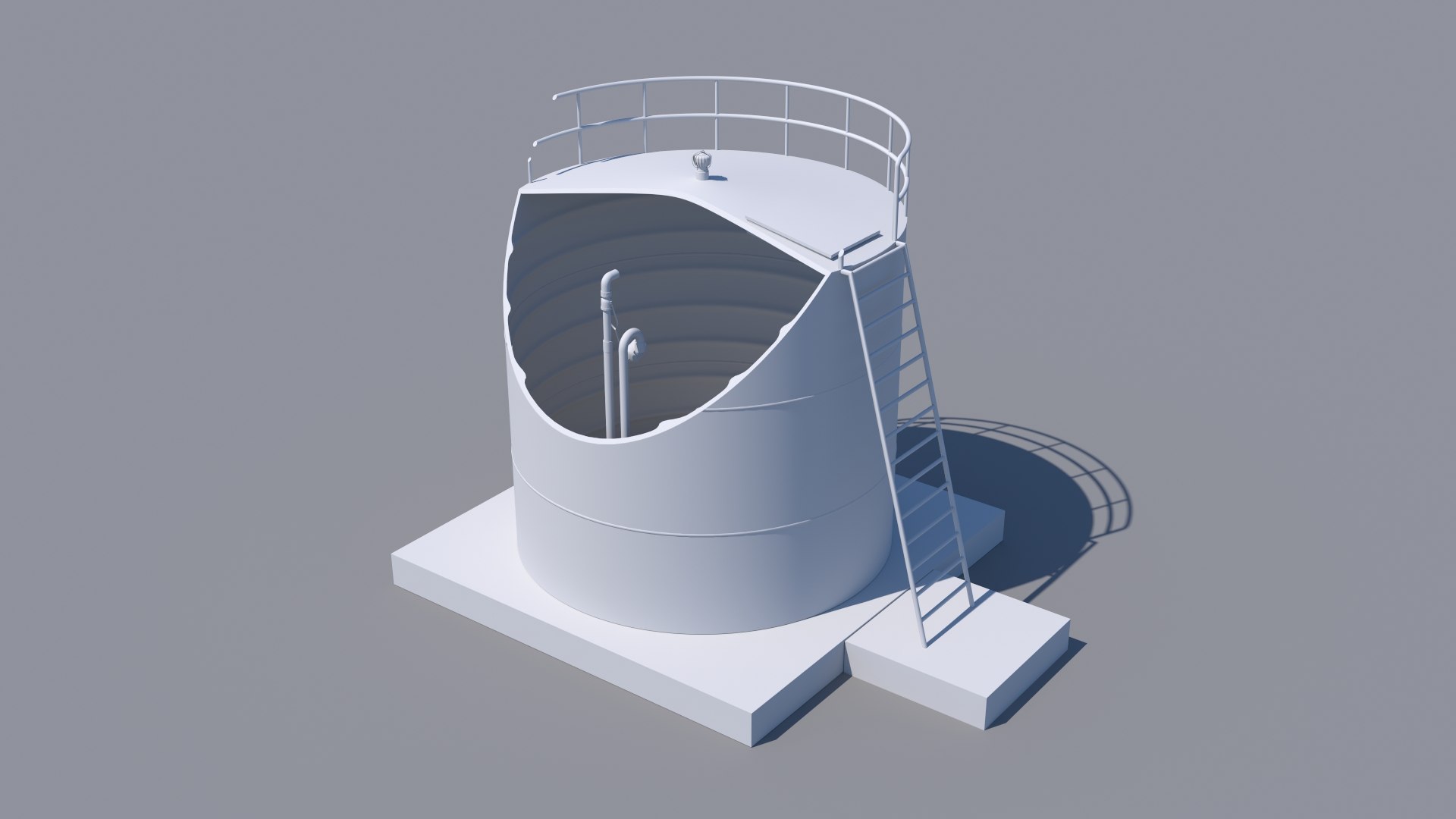 3D Water Tank - TurboSquid 1536983