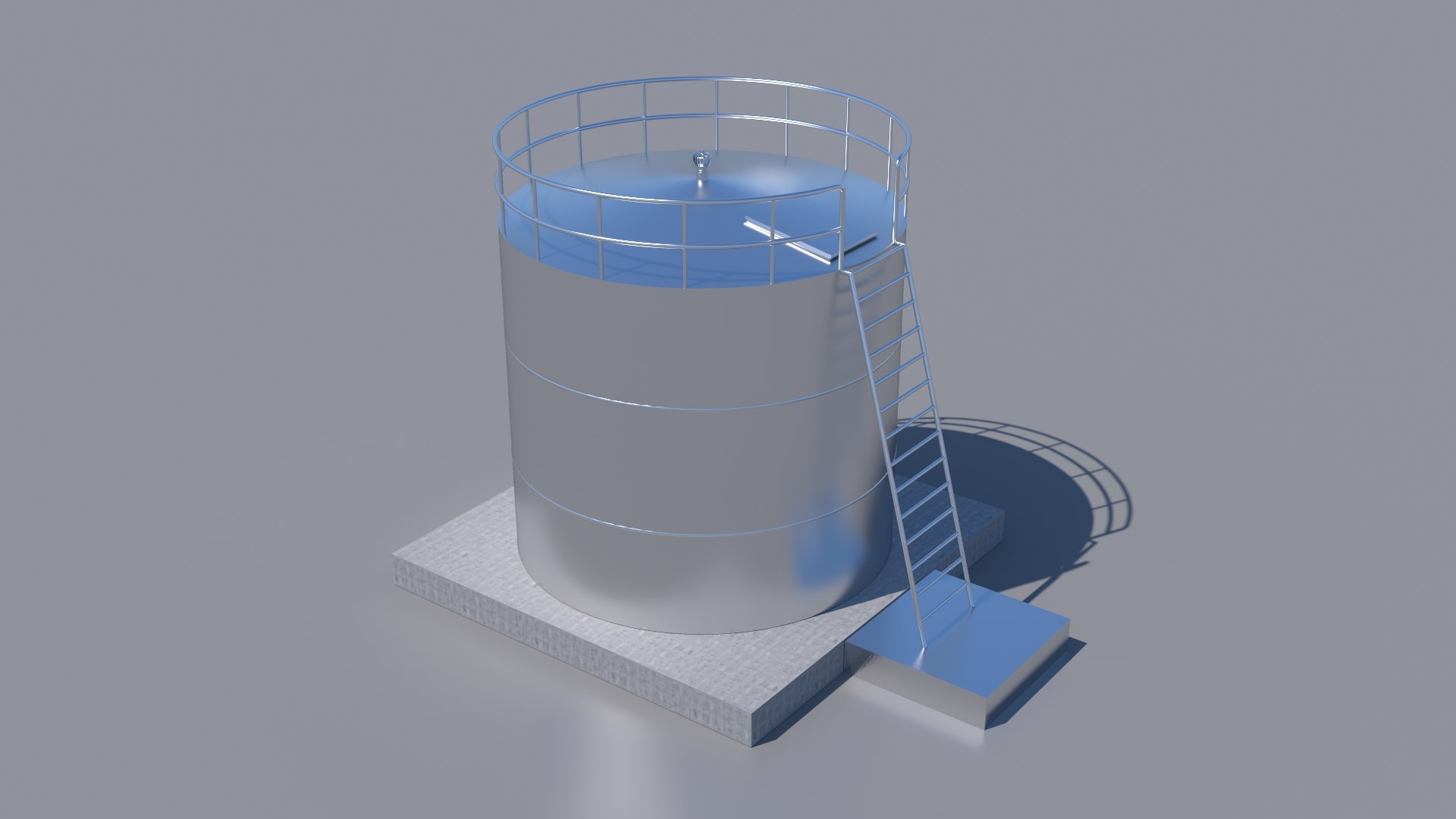 3D Water Tank - TurboSquid 1536983