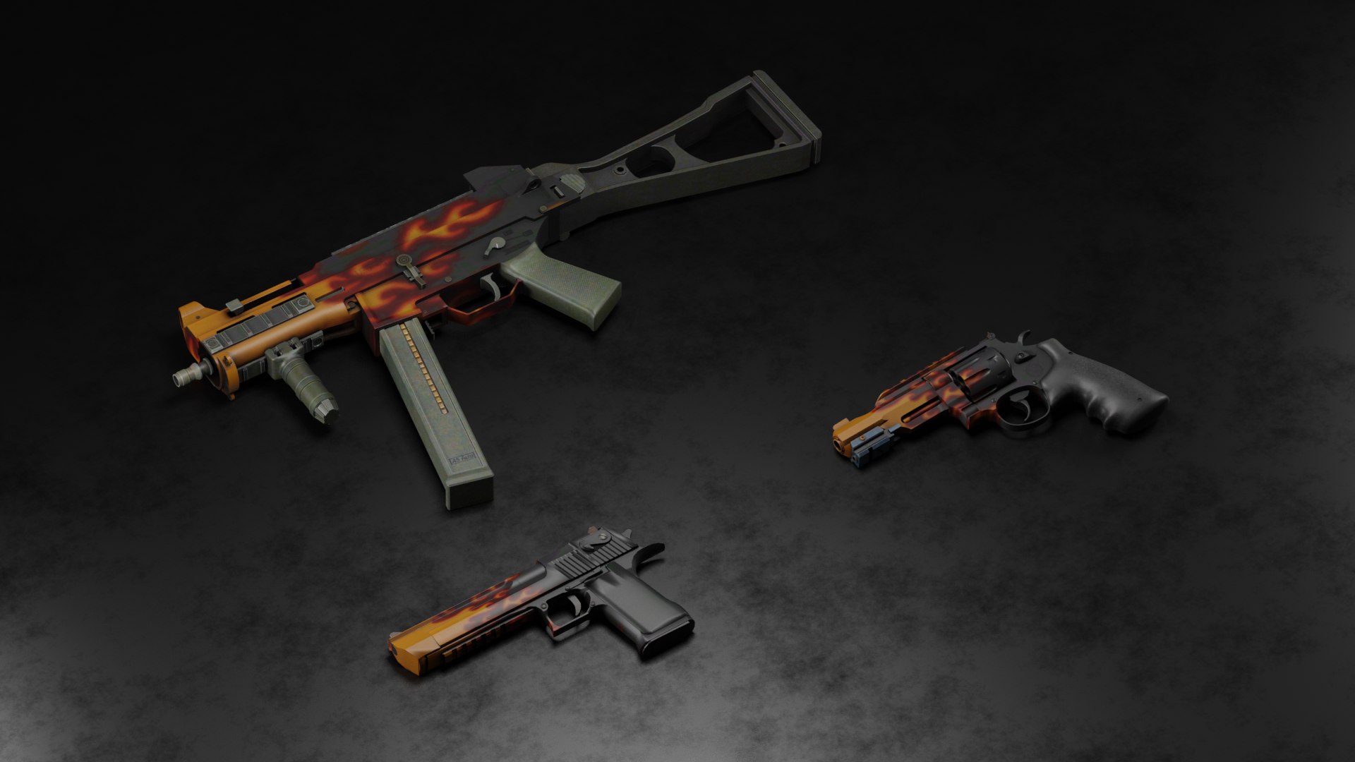 Blaze Collection 3D Model - TurboSquid 2216143