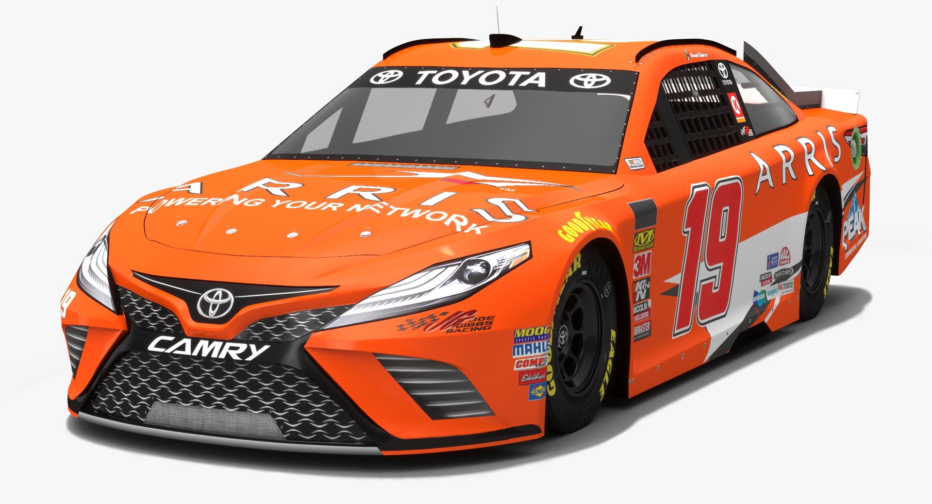 Nascar Race Car Joe 3D Model - TurboSquid 1328703