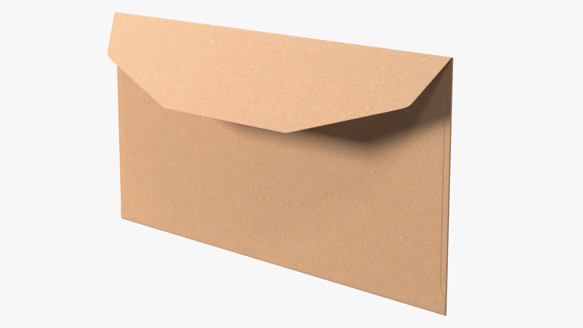 3D Trapezium Envelope Kraft Paper Rigged - TurboSquid 2211509