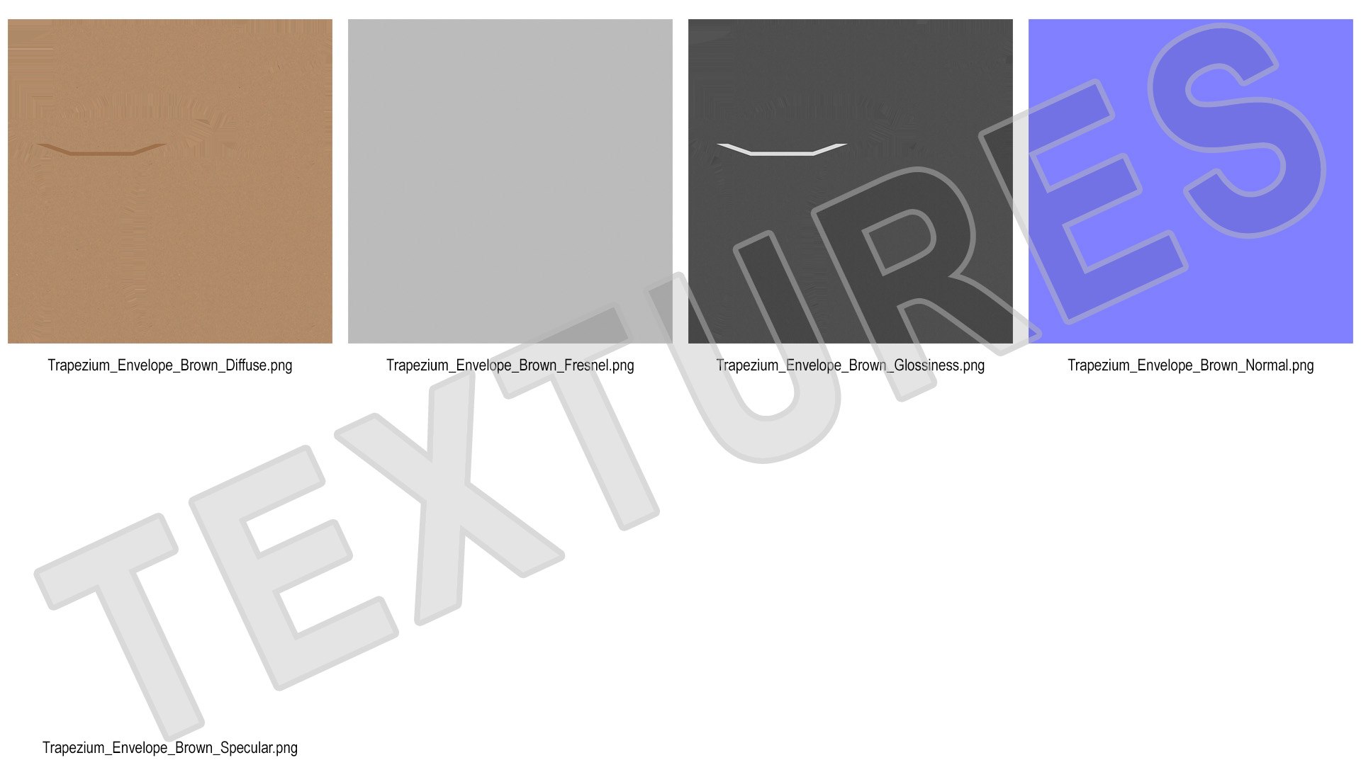 3D Trapezium Envelope Kraft Paper Rigged - TurboSquid 2211509