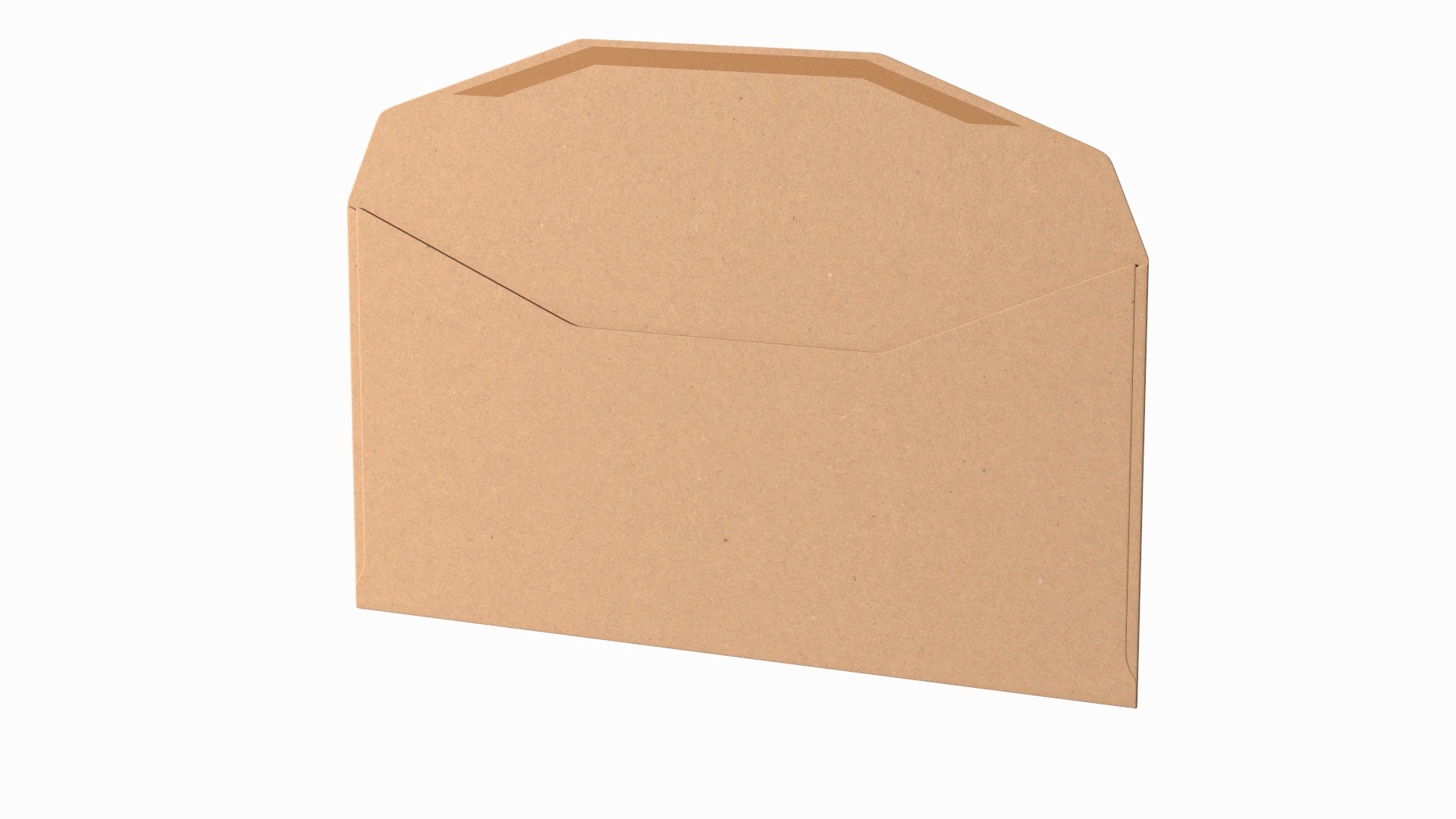 3D Trapezium Envelope Kraft Paper Rigged - TurboSquid 2211509