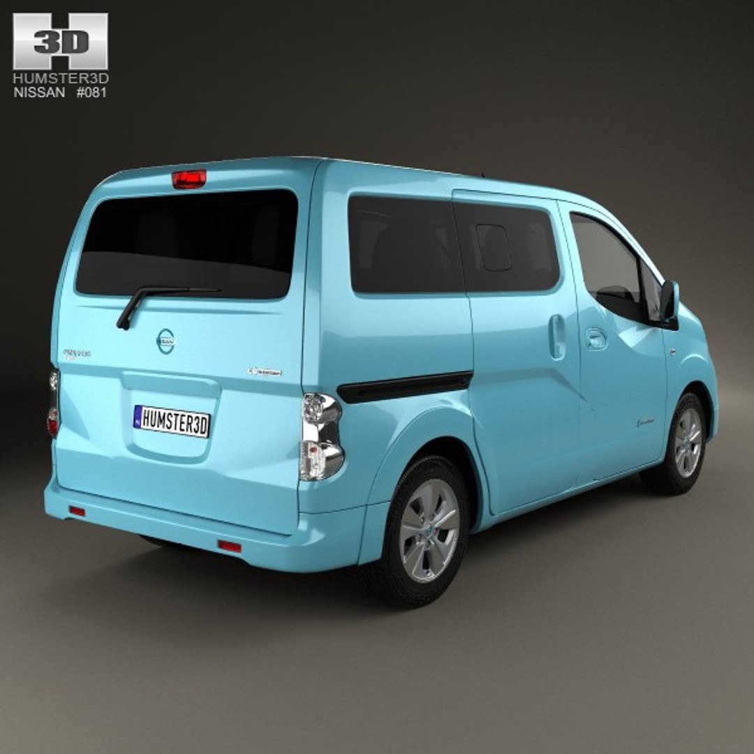 Nissan E-nv200 Nv200 3d Max